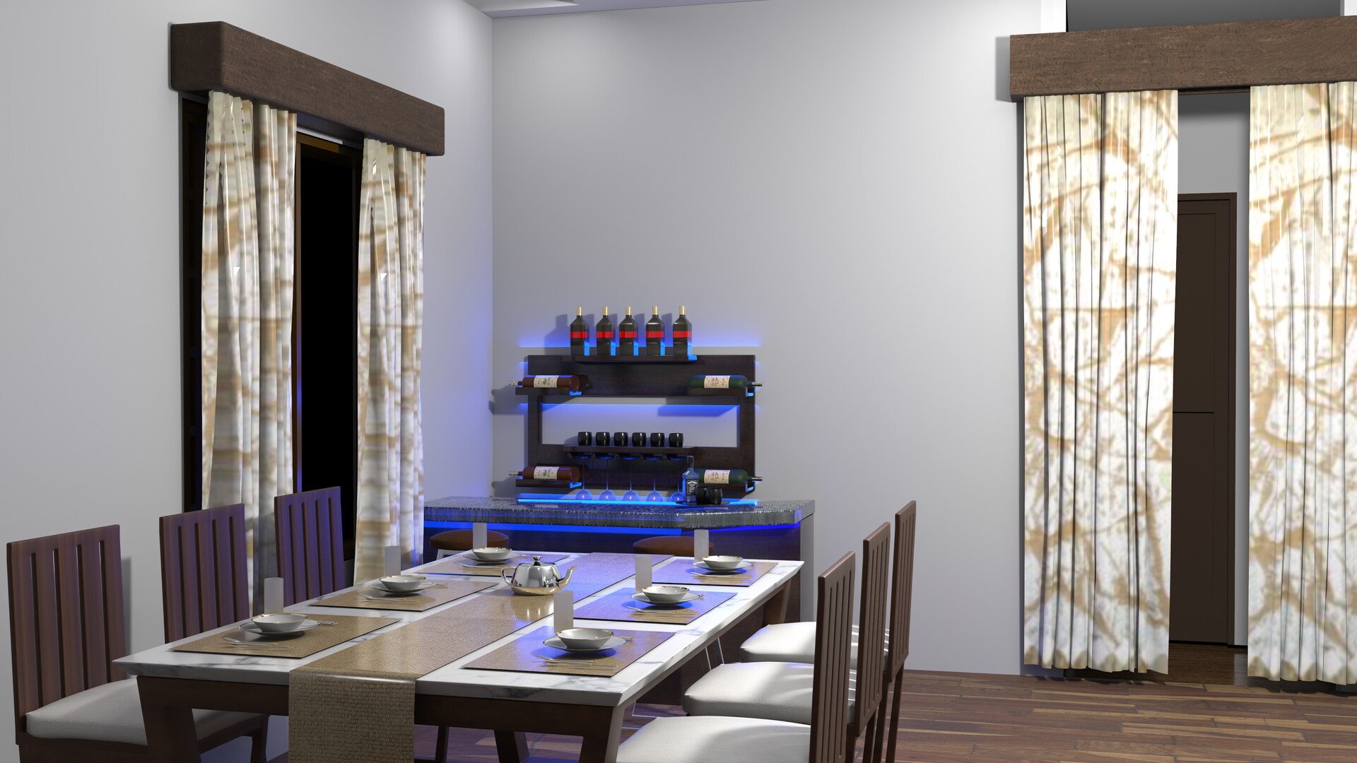 ArtStation - Hall Room Interior Design