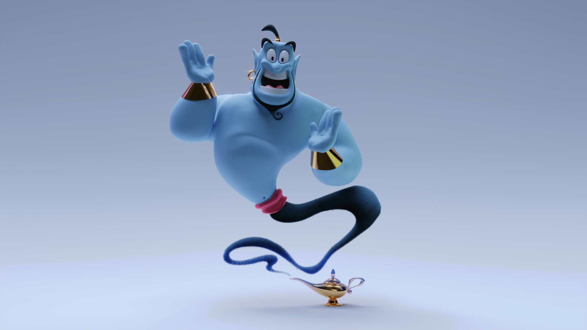 ArtStation - Genie | Character Sculpt and Surfacing