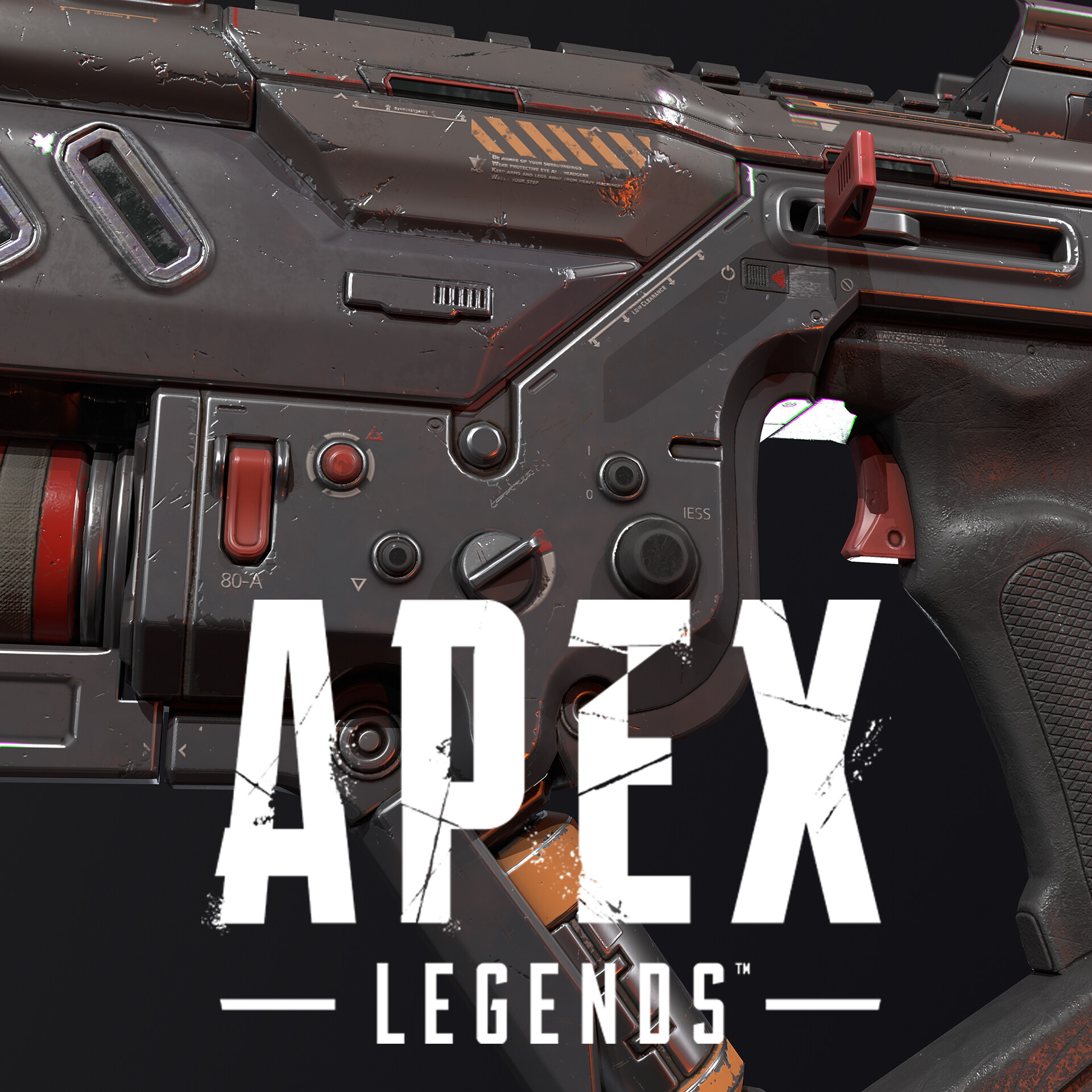 ArtStation - Apex Legends - "Pyromania" Rampage LMG