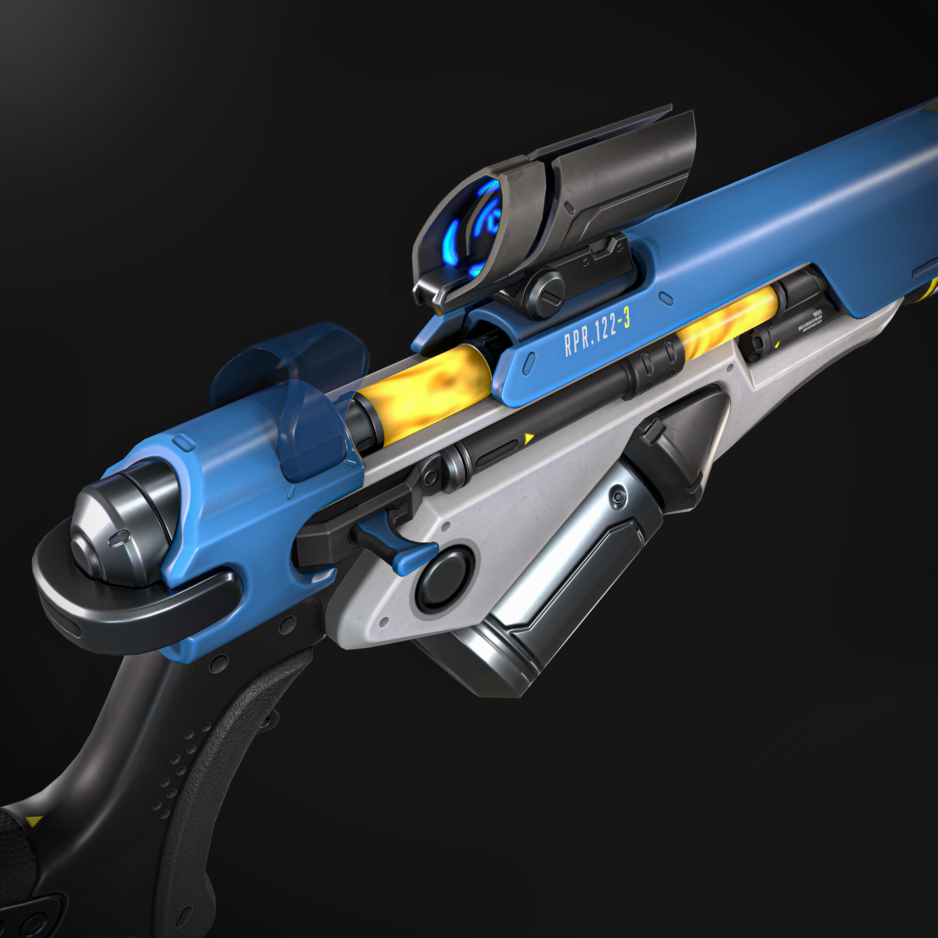 ArtStation - Ana's Biotic Rifle