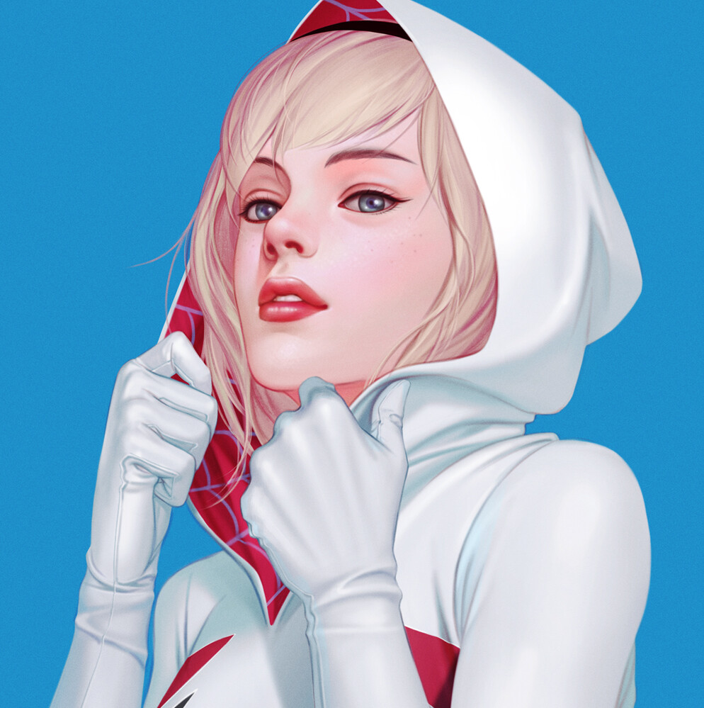 ArtStation - SPIDER-GWEN: SHADOW CLONES #1
