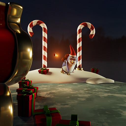 ArtStation - Clyde The Penguin Rig