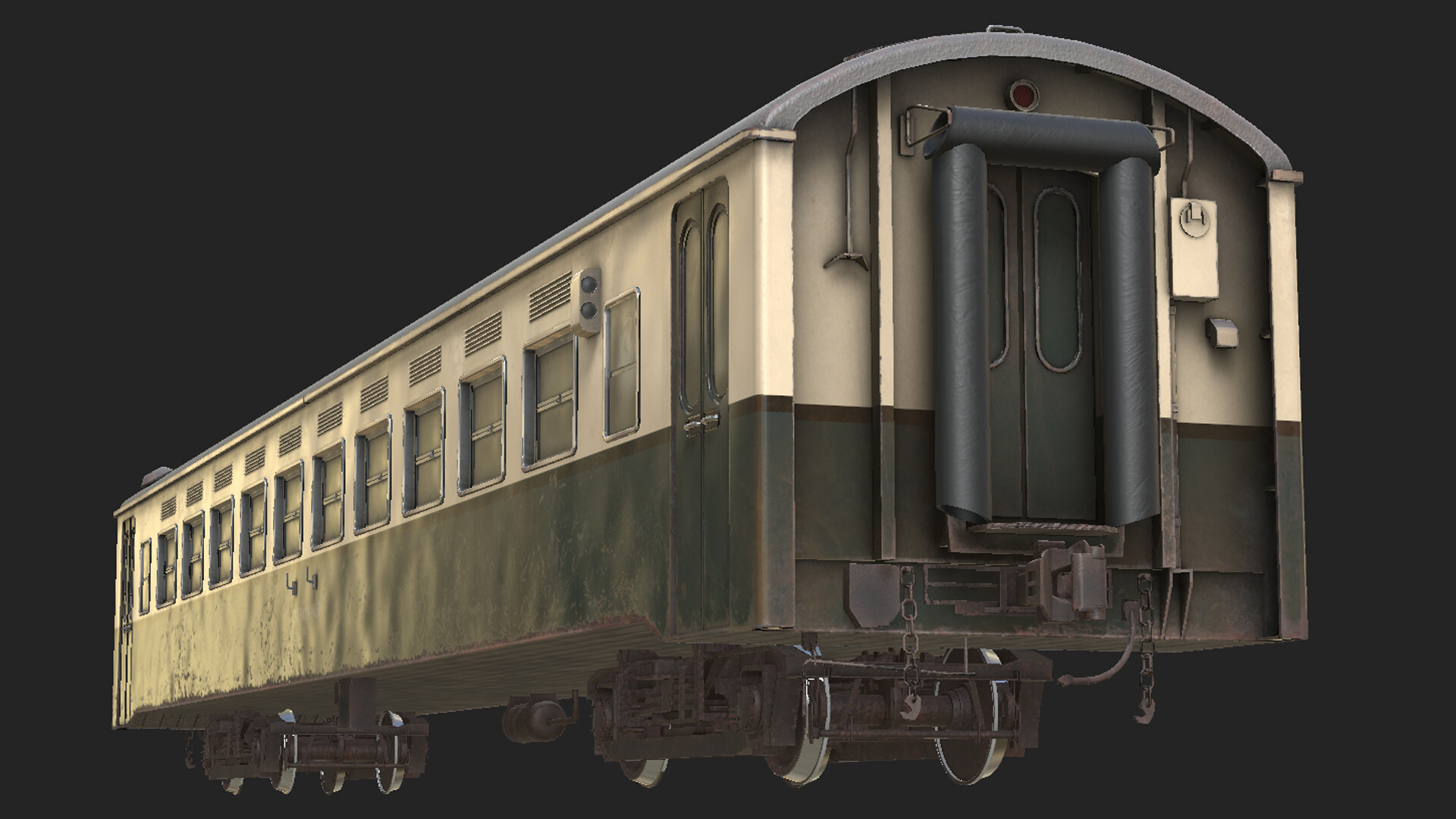 ArtStation - Indonesian Passengger Coach CW-94