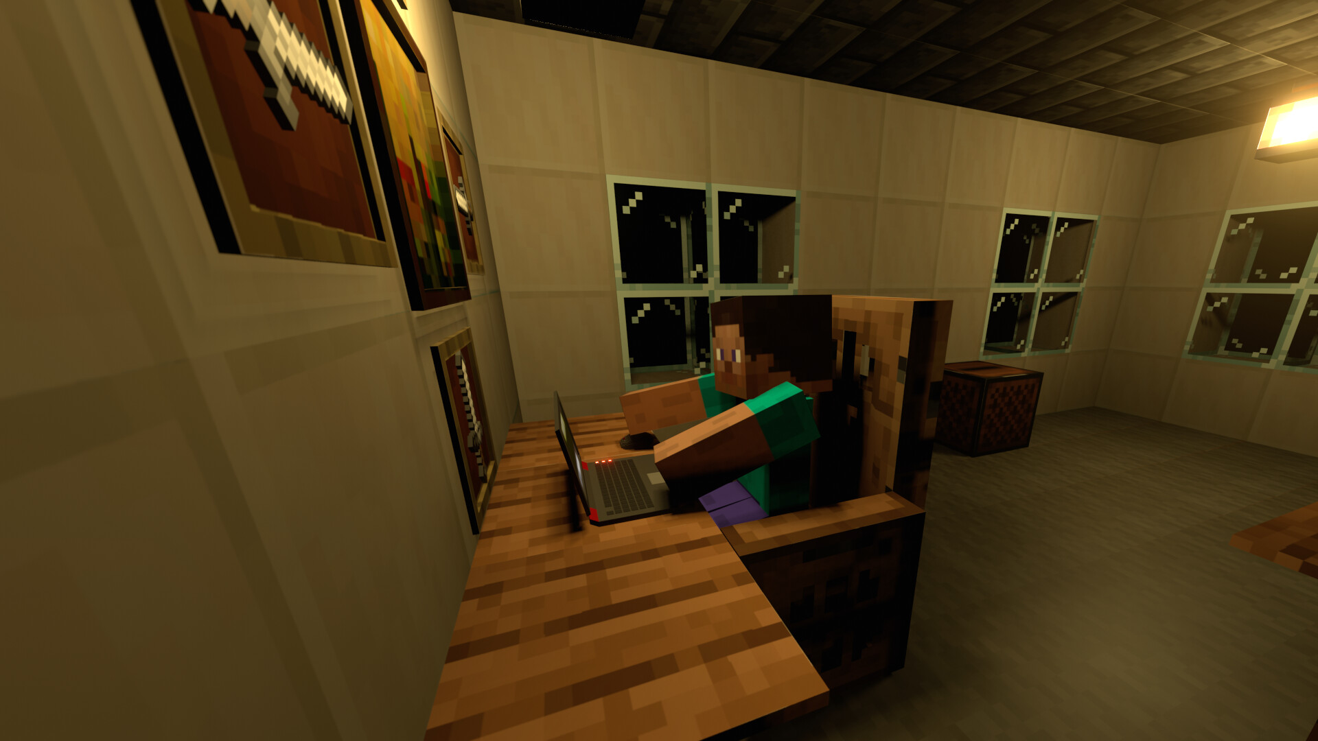 ArtStation - Minecraft Animatión