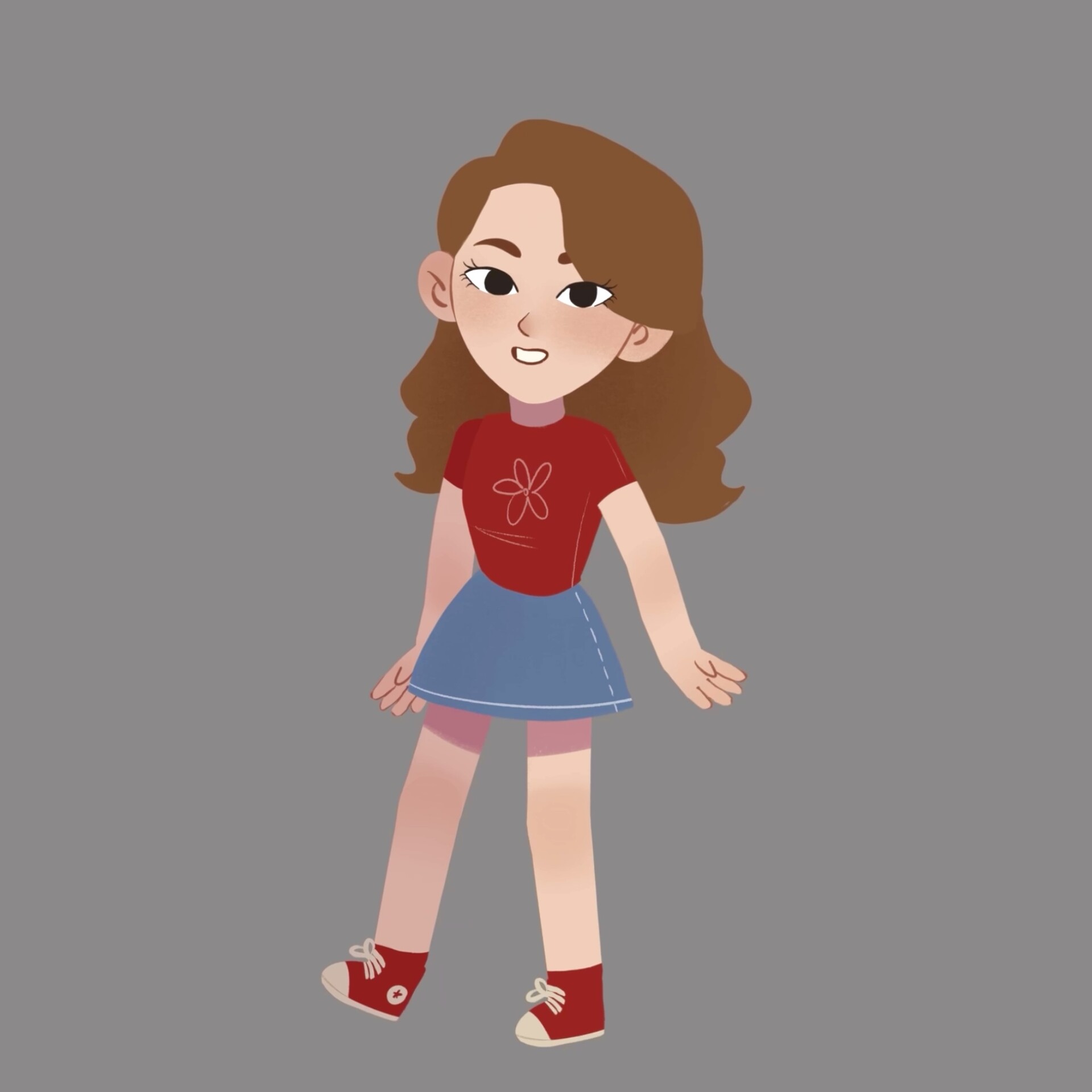 ArtStation - Cut-out Animation Character