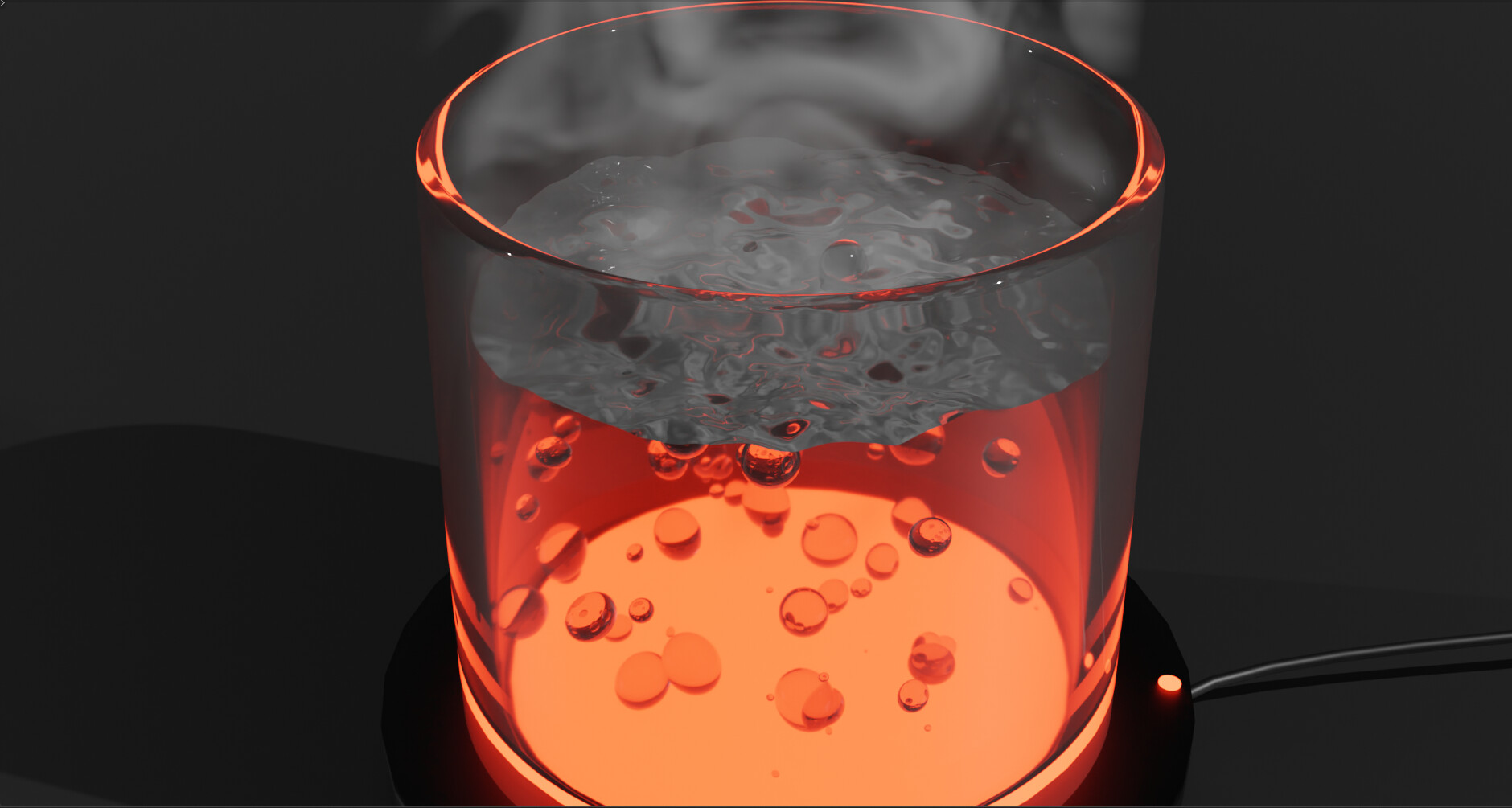 ArtStation - Boiling Water Effect - Blender Beginner