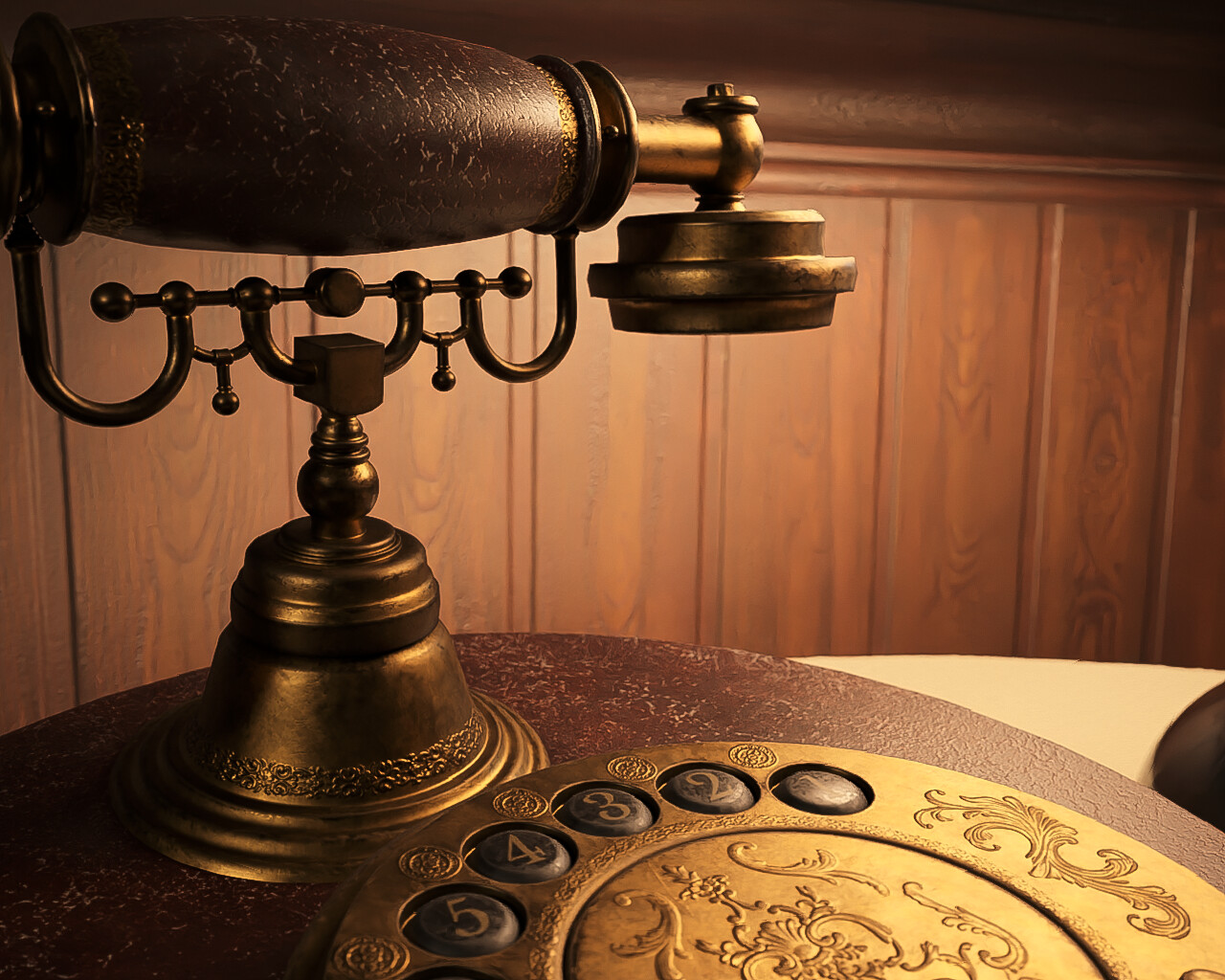 ArtStation - Rotary Phone