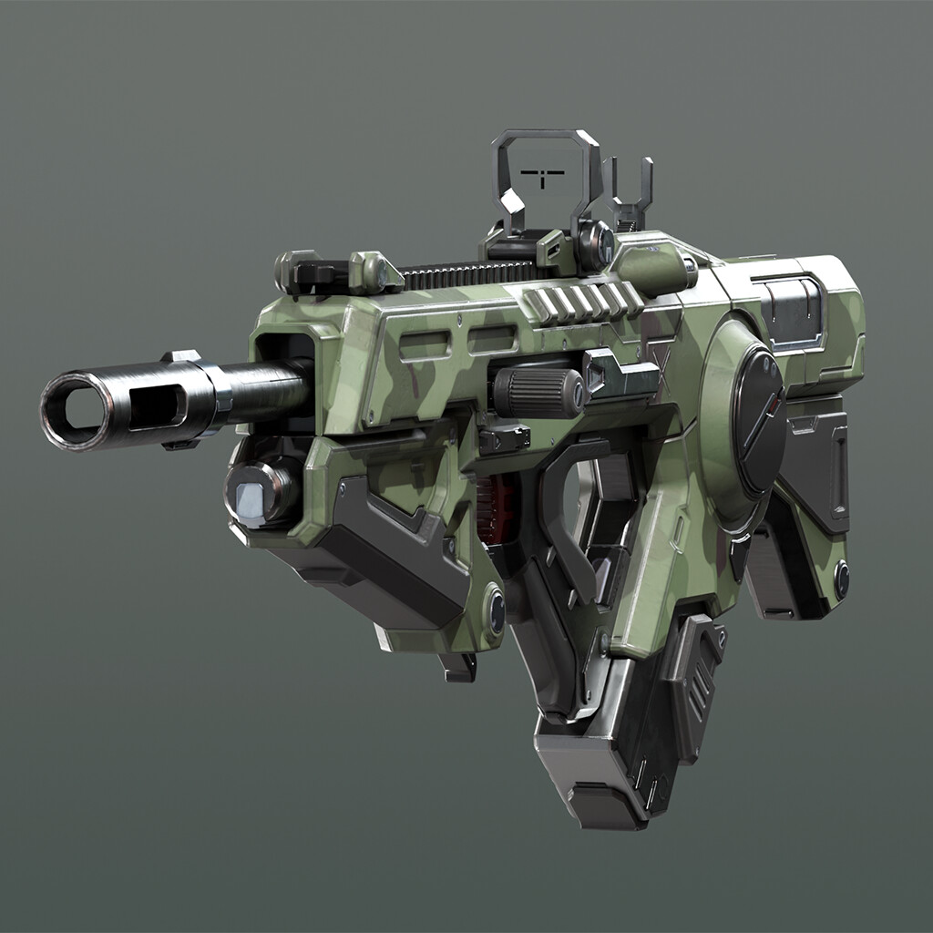 ArtStation - Serium Sector - Assault rifle