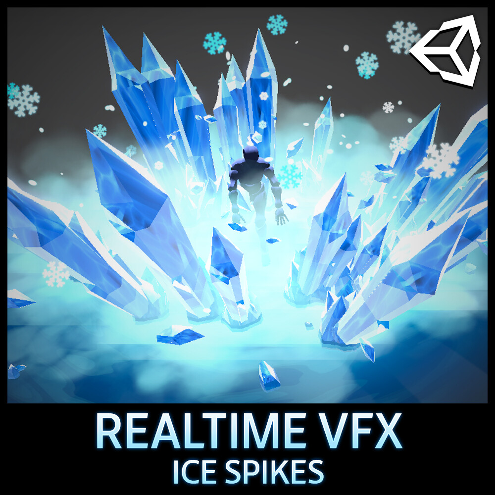 ArtStation - ️Ice Spike VFX
