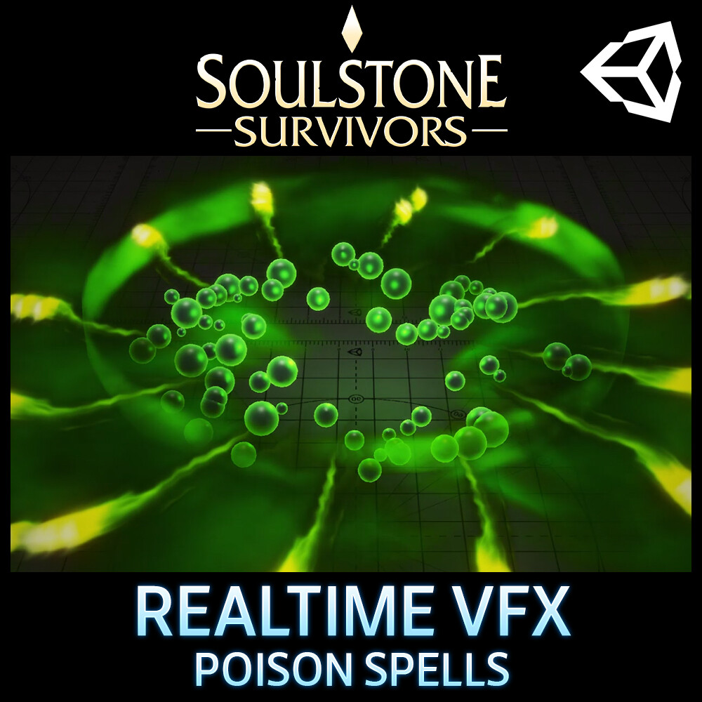 ArtStation - Soulstone Survivors VFX: 🦠Poison Spells