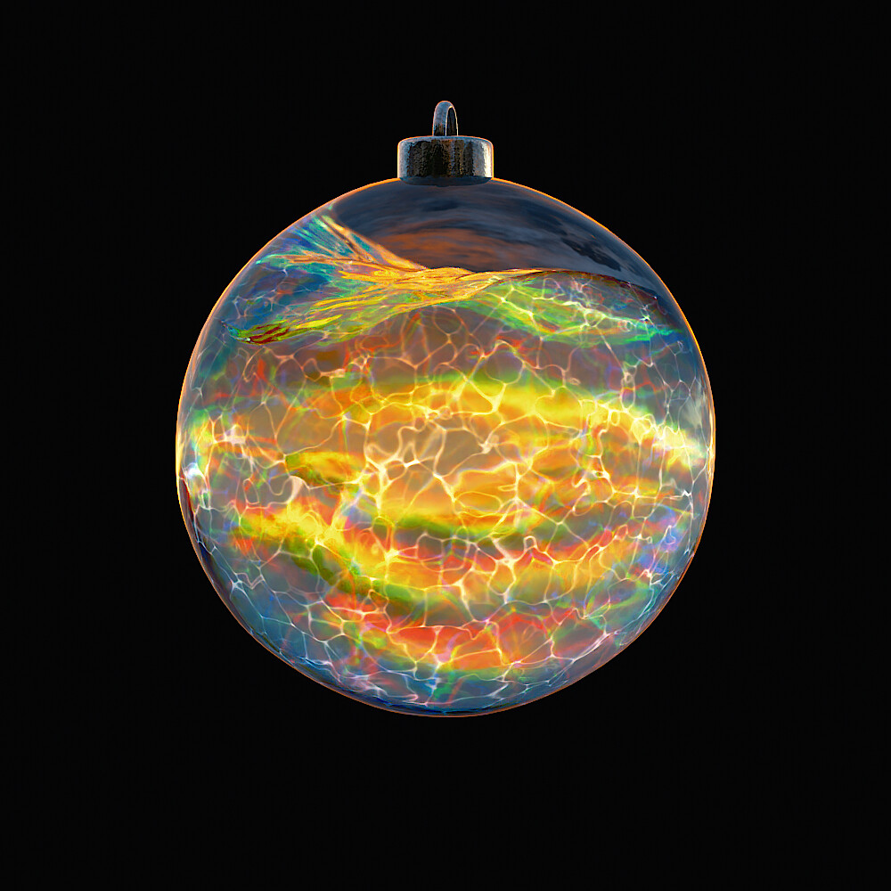 ArtStation - Elemental Christmas Ornaments