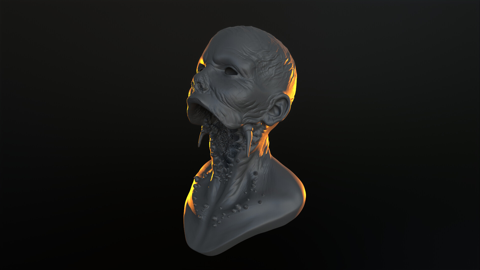 ArtStation - Evil Face