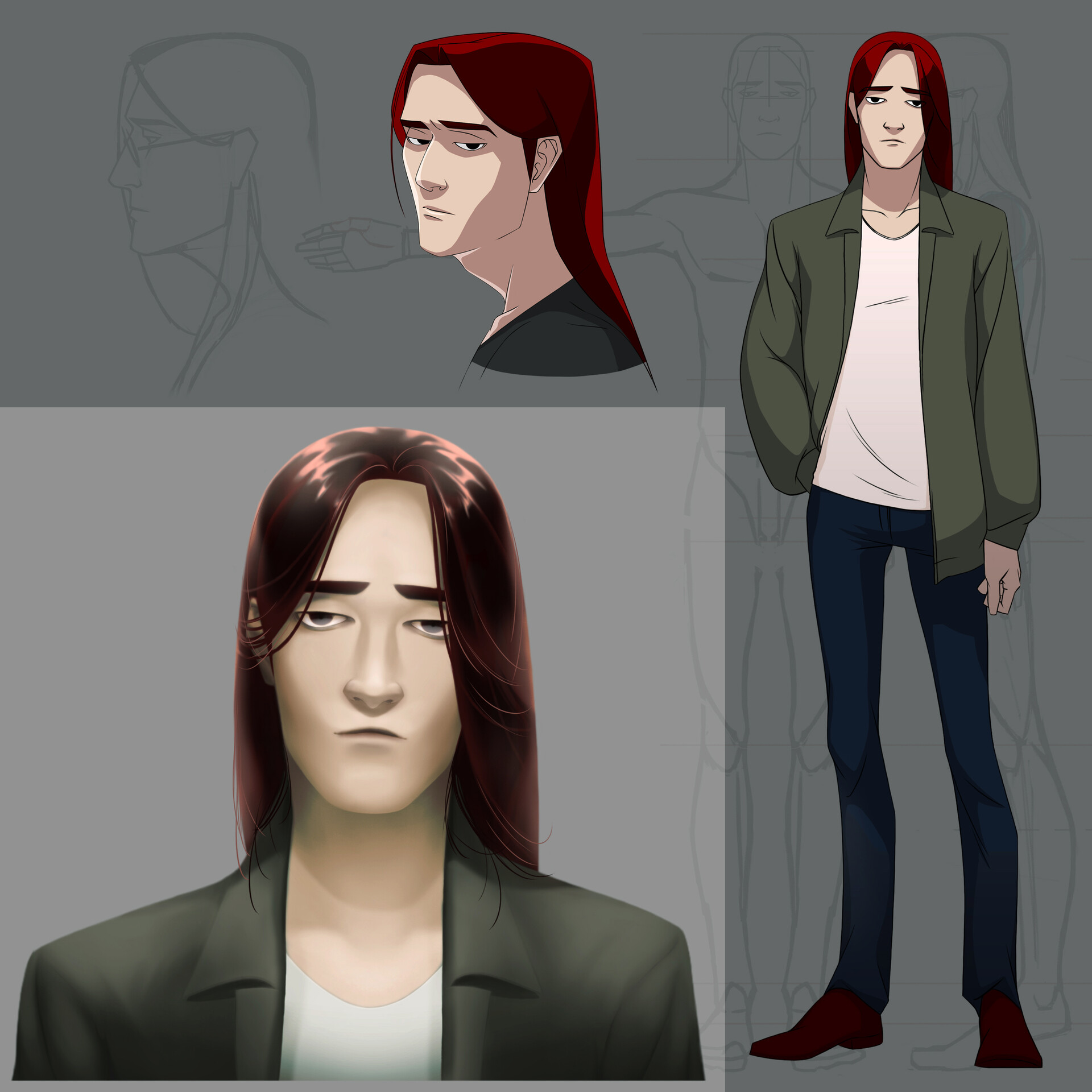 ArtStation - character design _Leslie