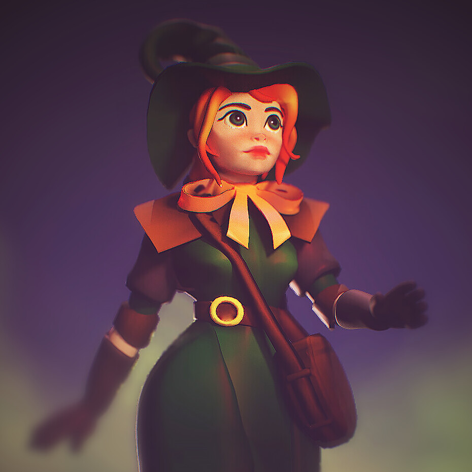 ArtStation - Magician girl