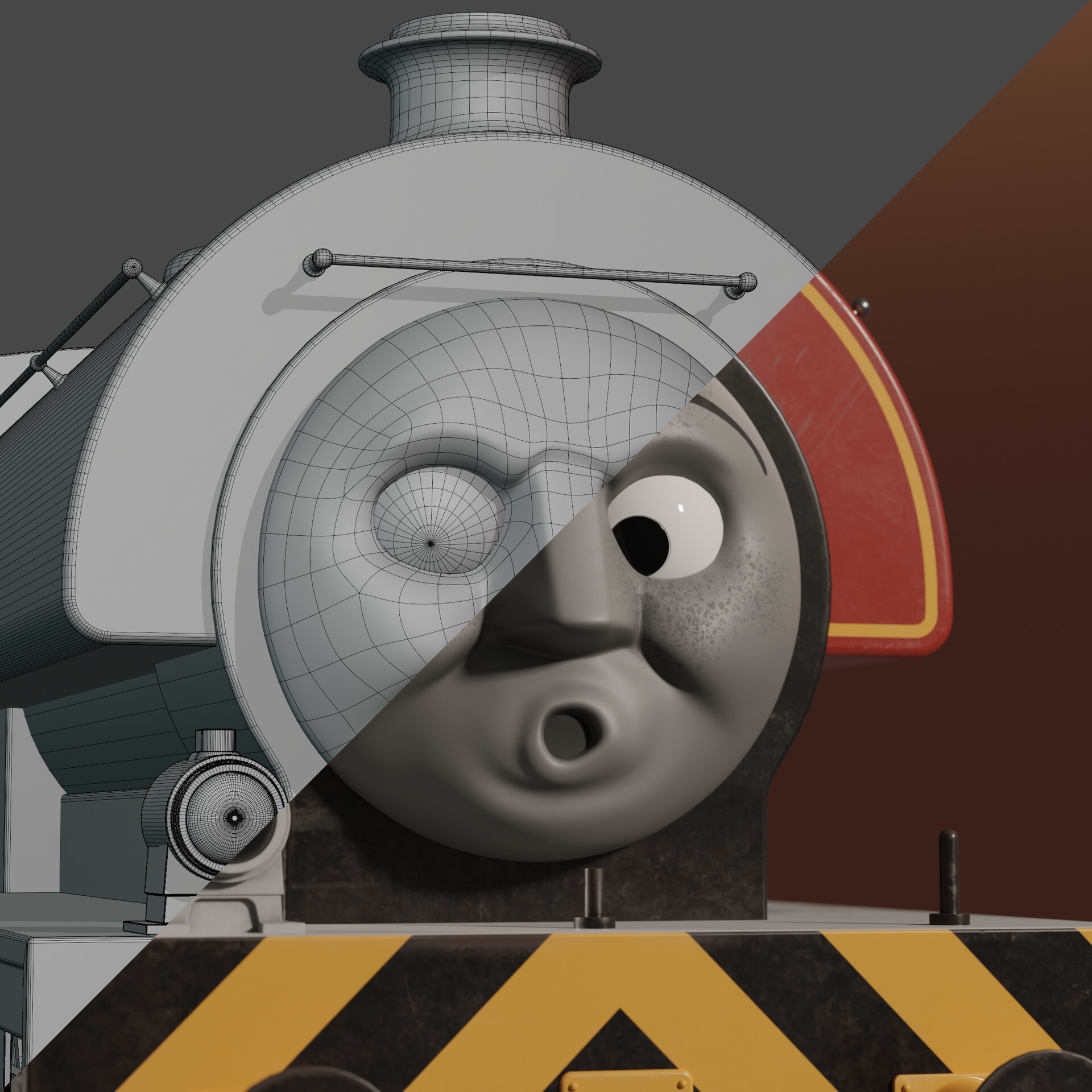 ArtStation - Sixteen the steelworks engine