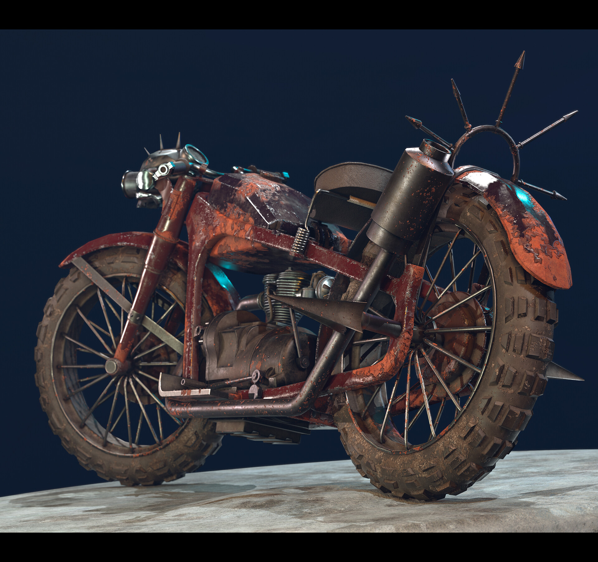 ArtStation - Fan Art - motorbike Warhammer 40k