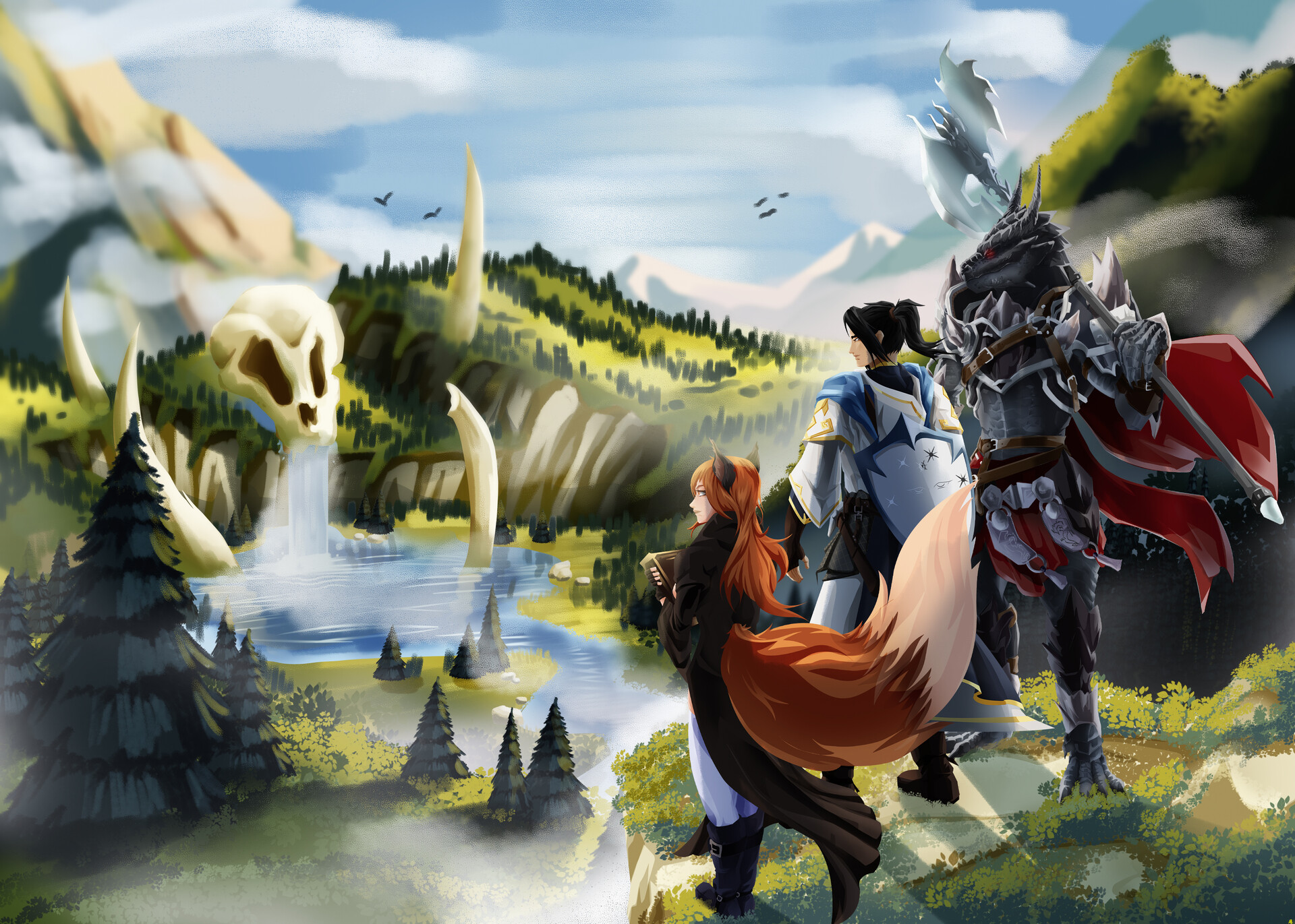 ArtStation - Commissioned Original Characters Design/DND