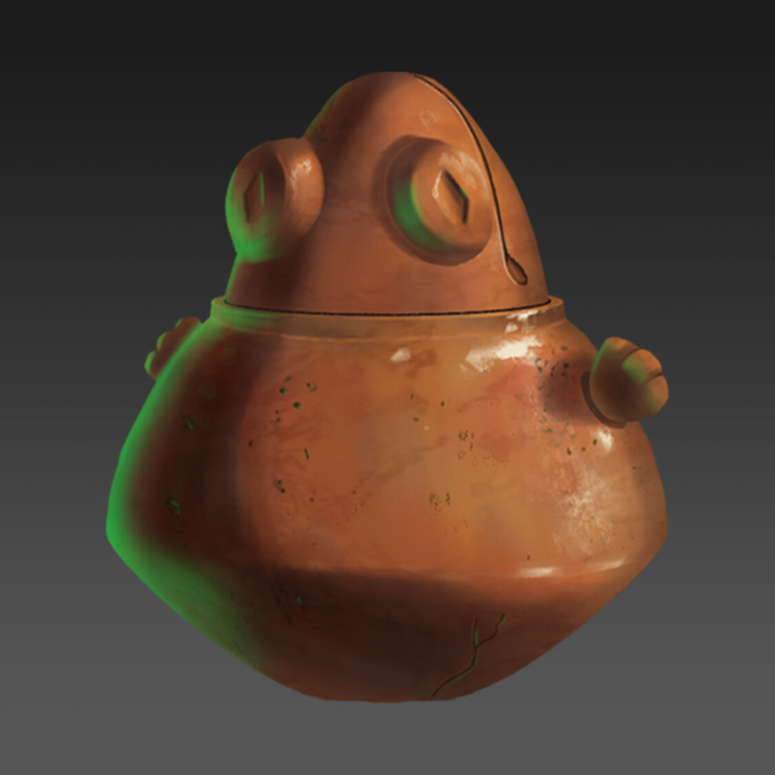 ArtStation - Frog Props (Rendered)