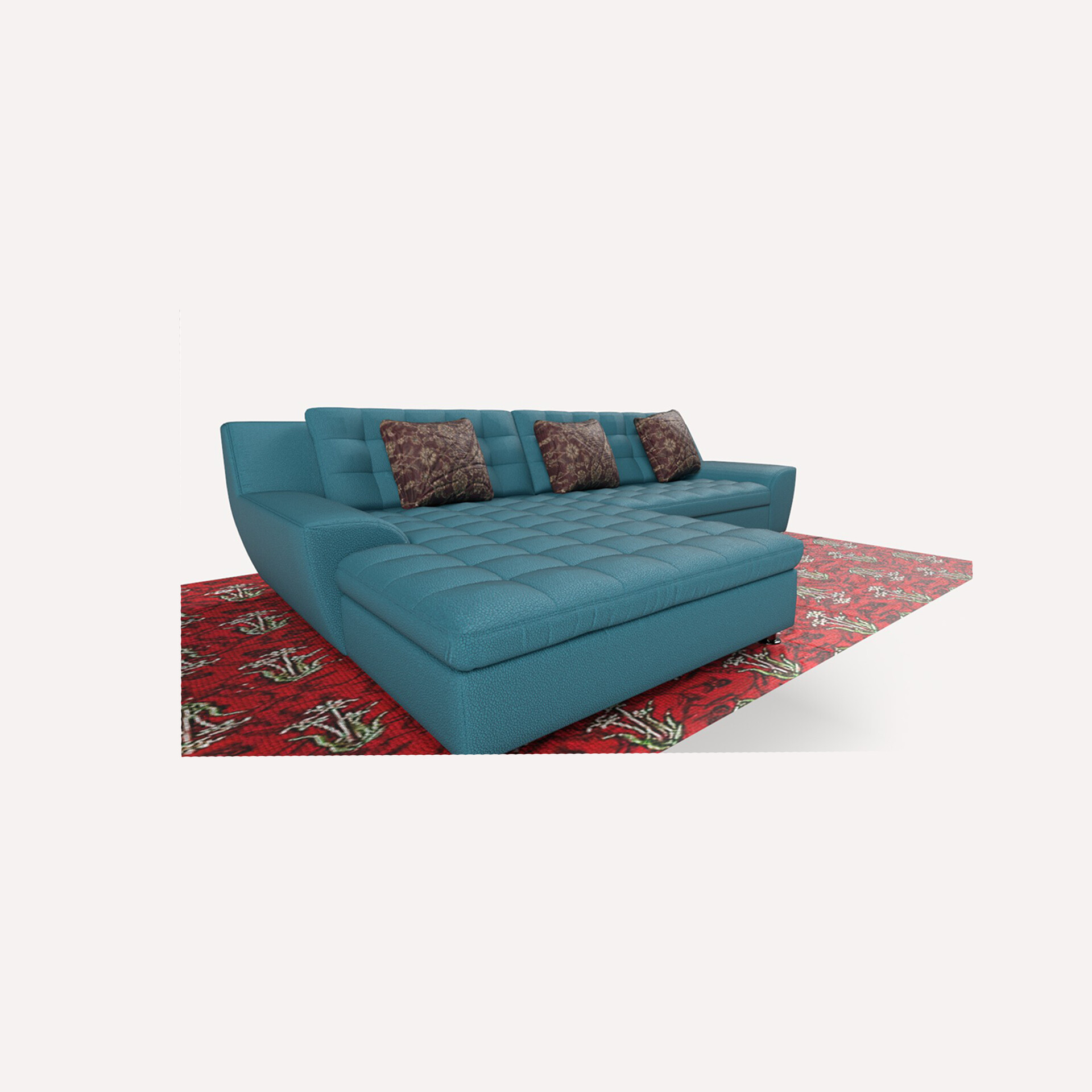 ArtStation - Cozy Sofa L-Shaped