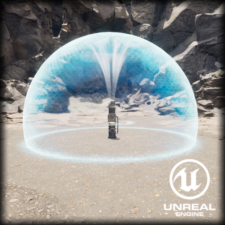 ArtStation - [VFX] Energy Shield