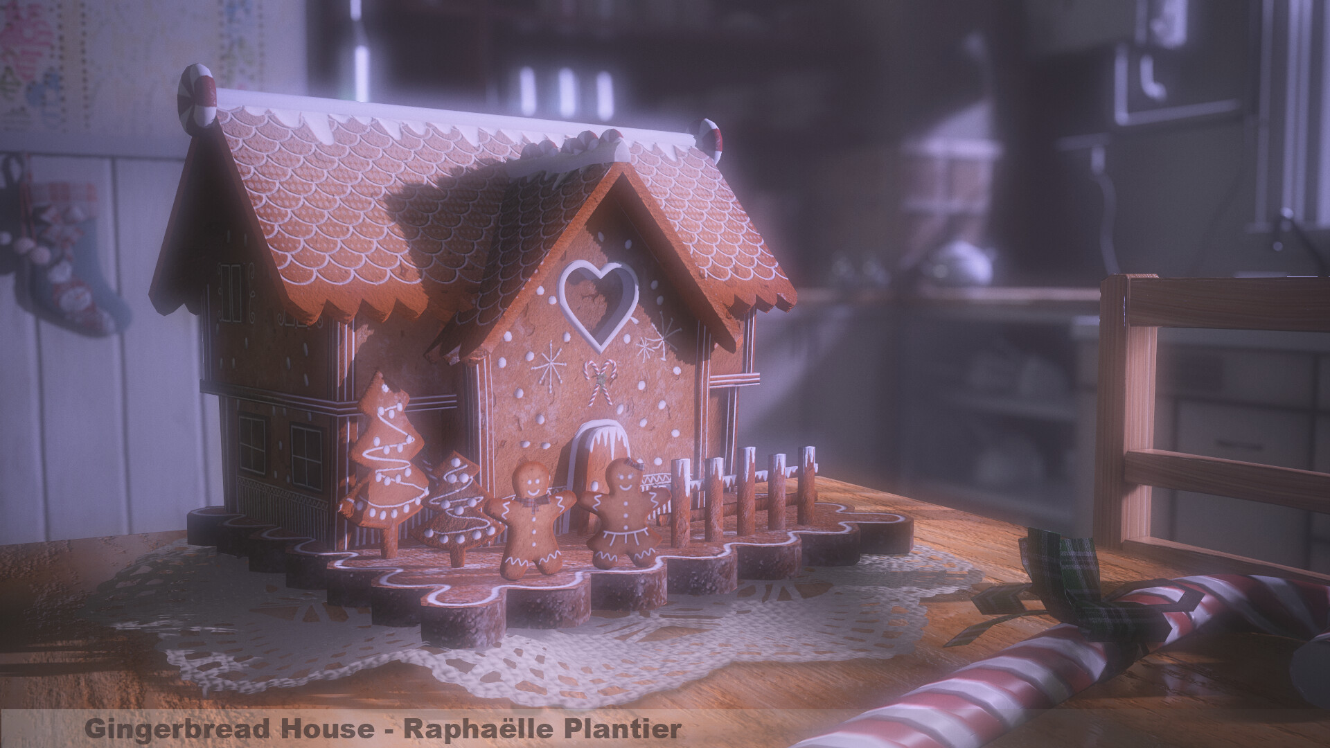 ArtStation - Gingerbread House