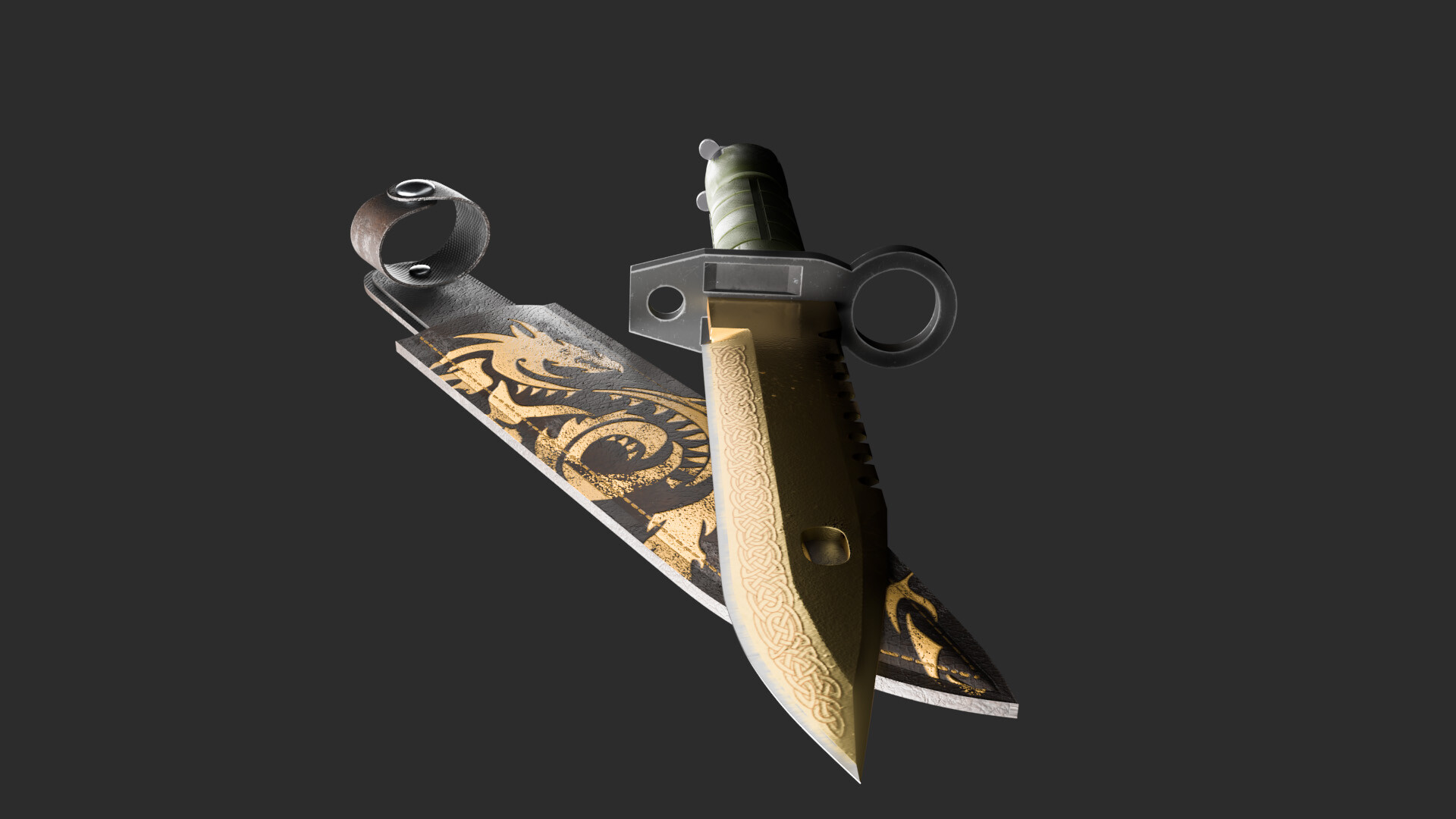 ArtStation - Bayonet M9 Lore