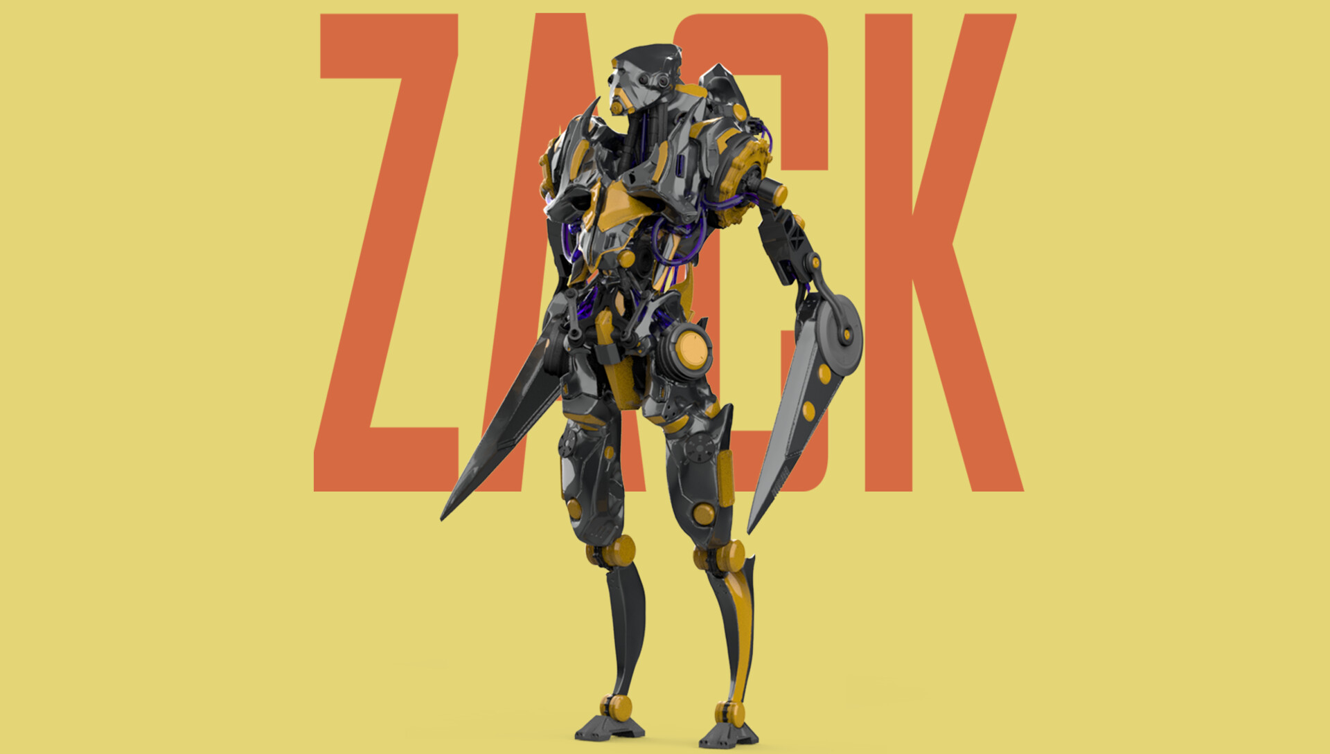 ArtStation - Mech "ZACK"