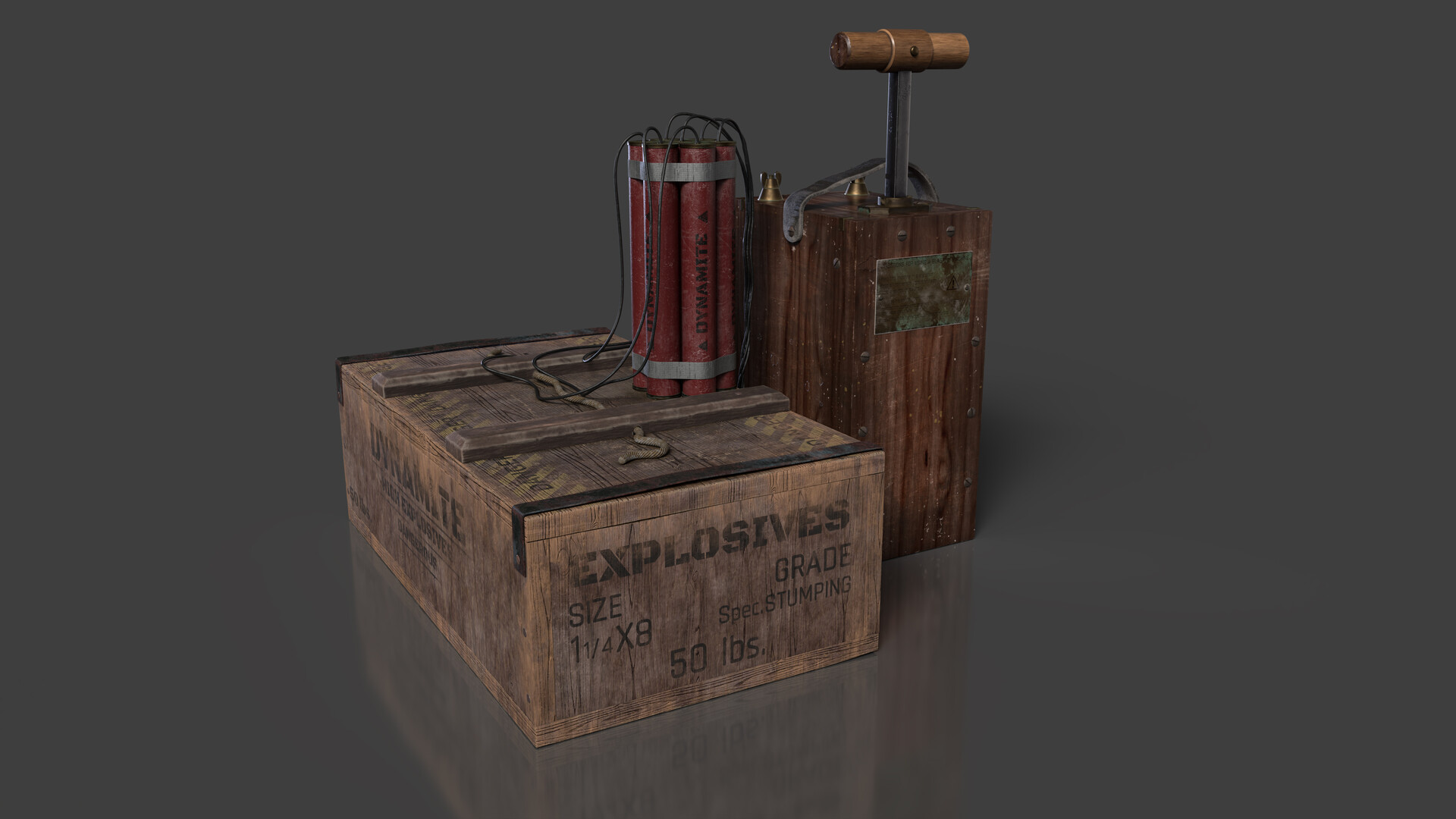 ArtStation - Detonator box