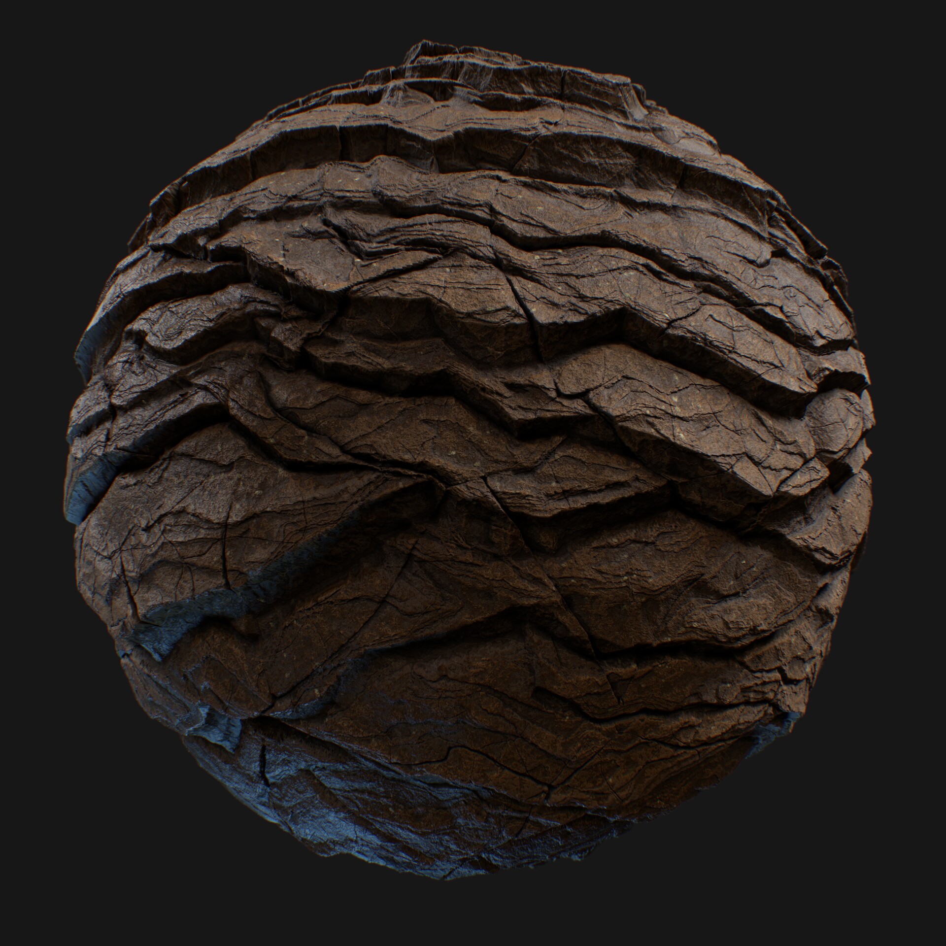 ArtStation - Layered Cliff Material