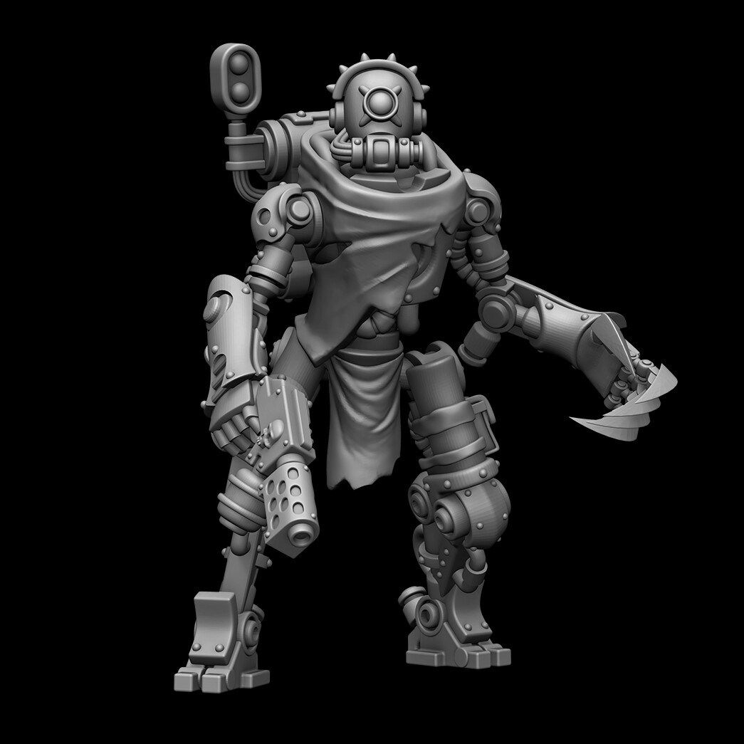 ArtStation - Scavenger Junkbots