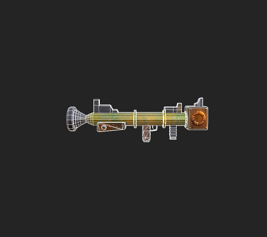 ArtStation - Bazooka (Hand painted Game ready asset)