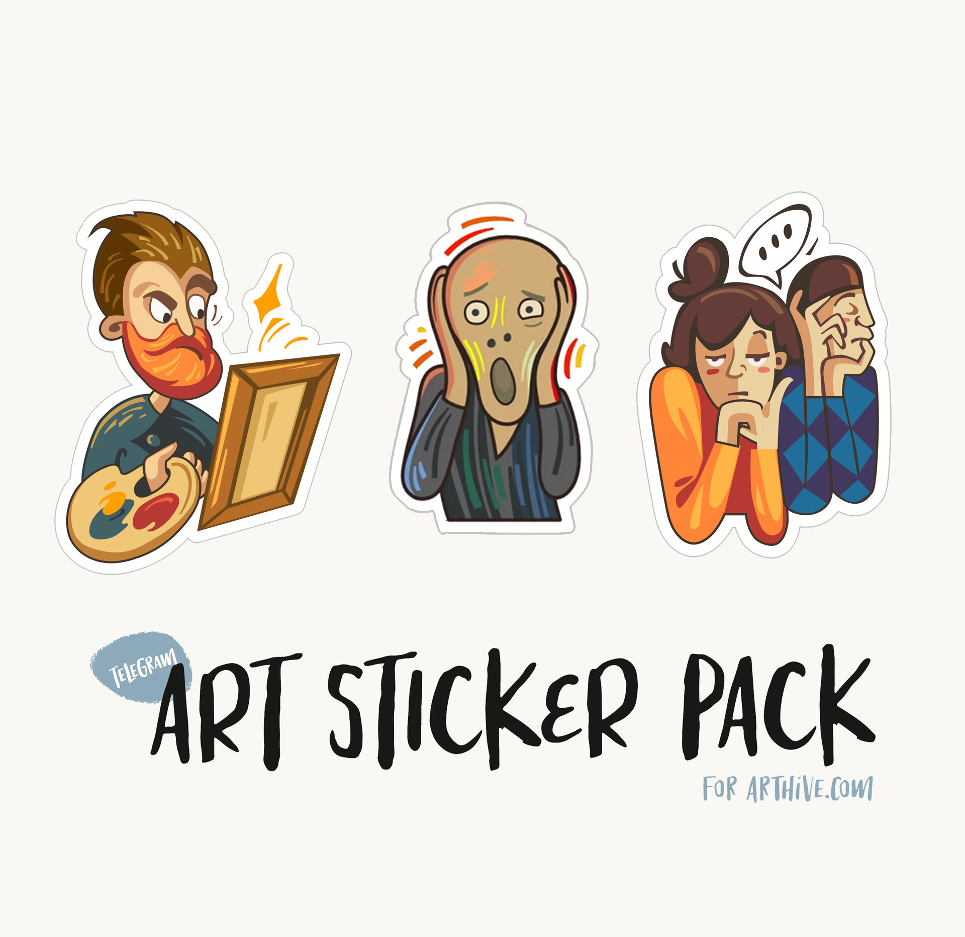 ArtStation - Telegram sticker pack