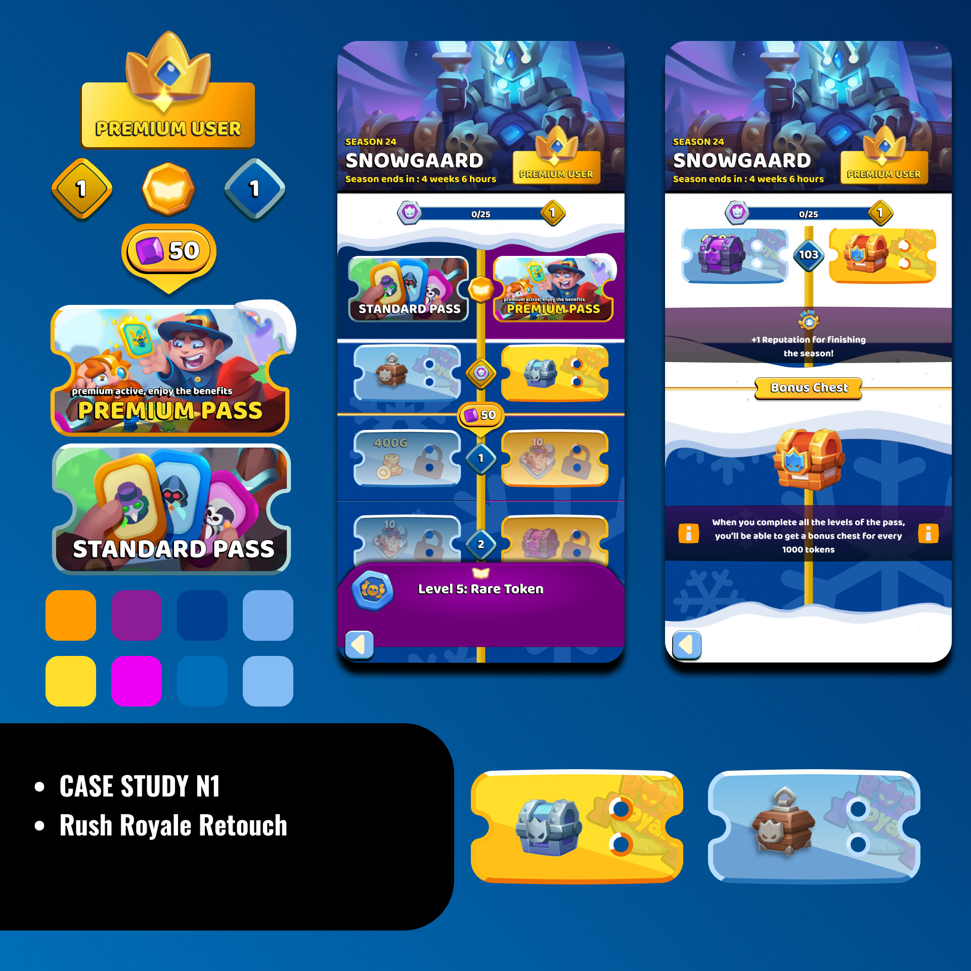 ArtStation - Case Study N1 - Rush Royale Rework