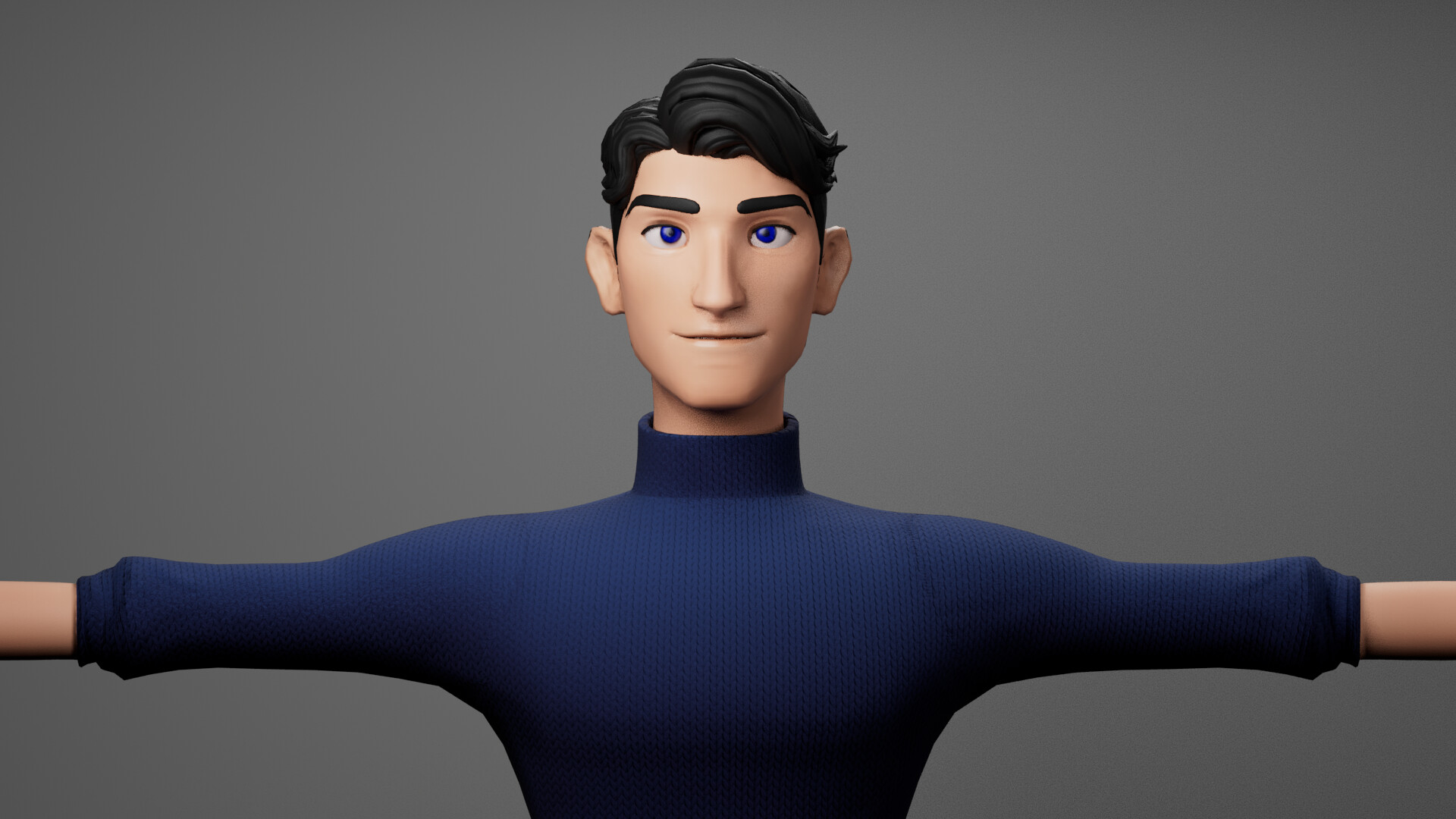 ArtStation - CONE - Character for TECH - 3D Animated Short Film