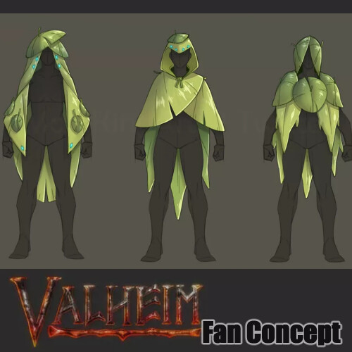 ArtStation - Valheim Fan Concept - Raincoat