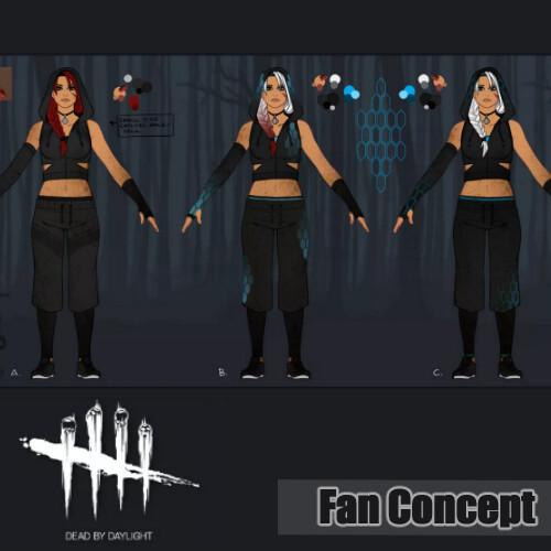 ArtStation - Fan Skin: Dead By Daylight: Meg Thomas 'Urban'