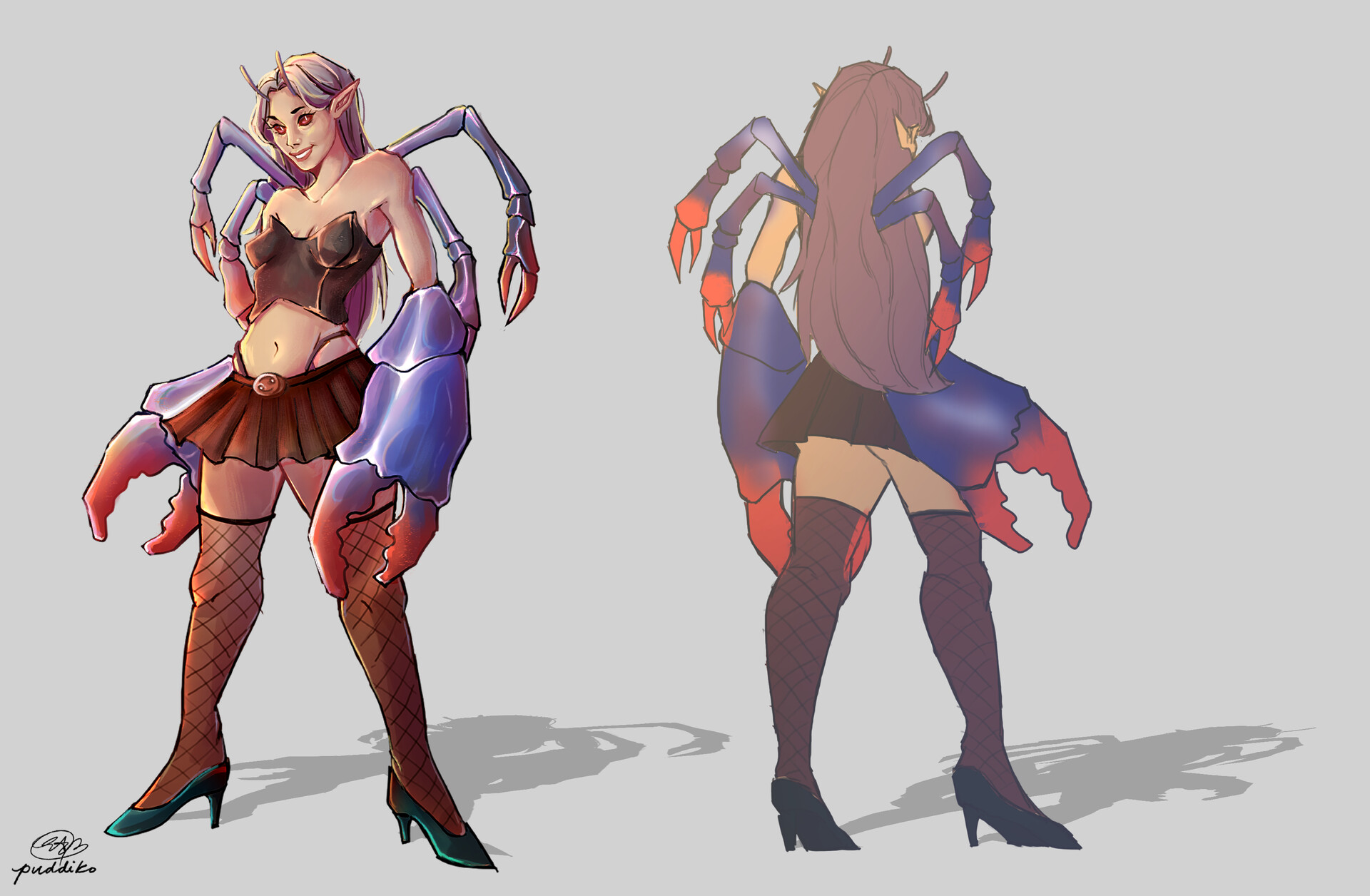 ArtStation - Cancer Zodiac Character