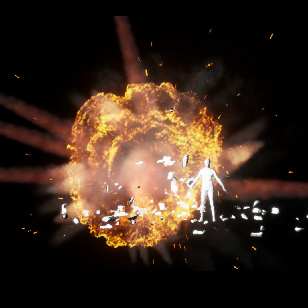 ArtStation - (Updated) Explosion effects in Unreal Engine 5