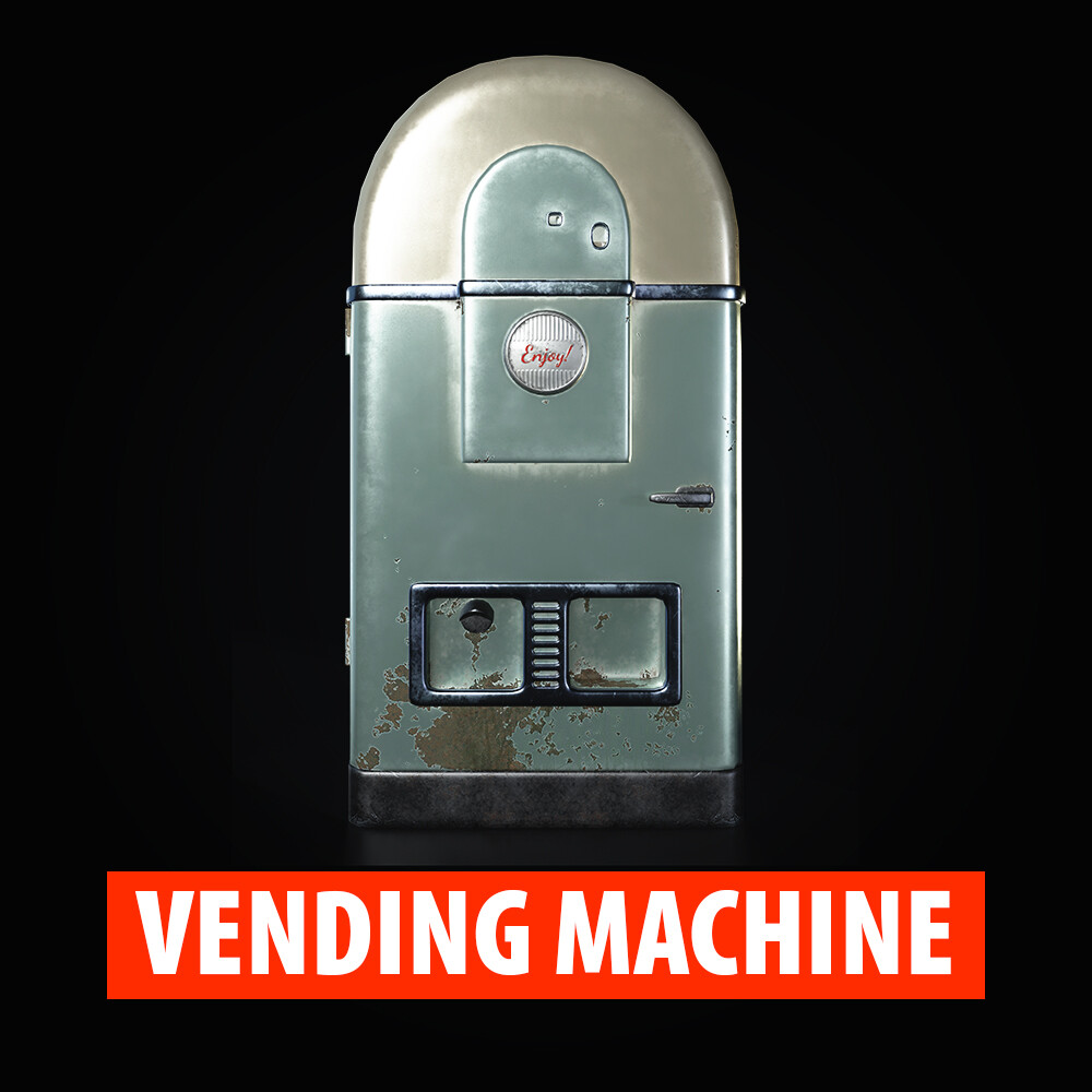 ArtStation - Vending Machine