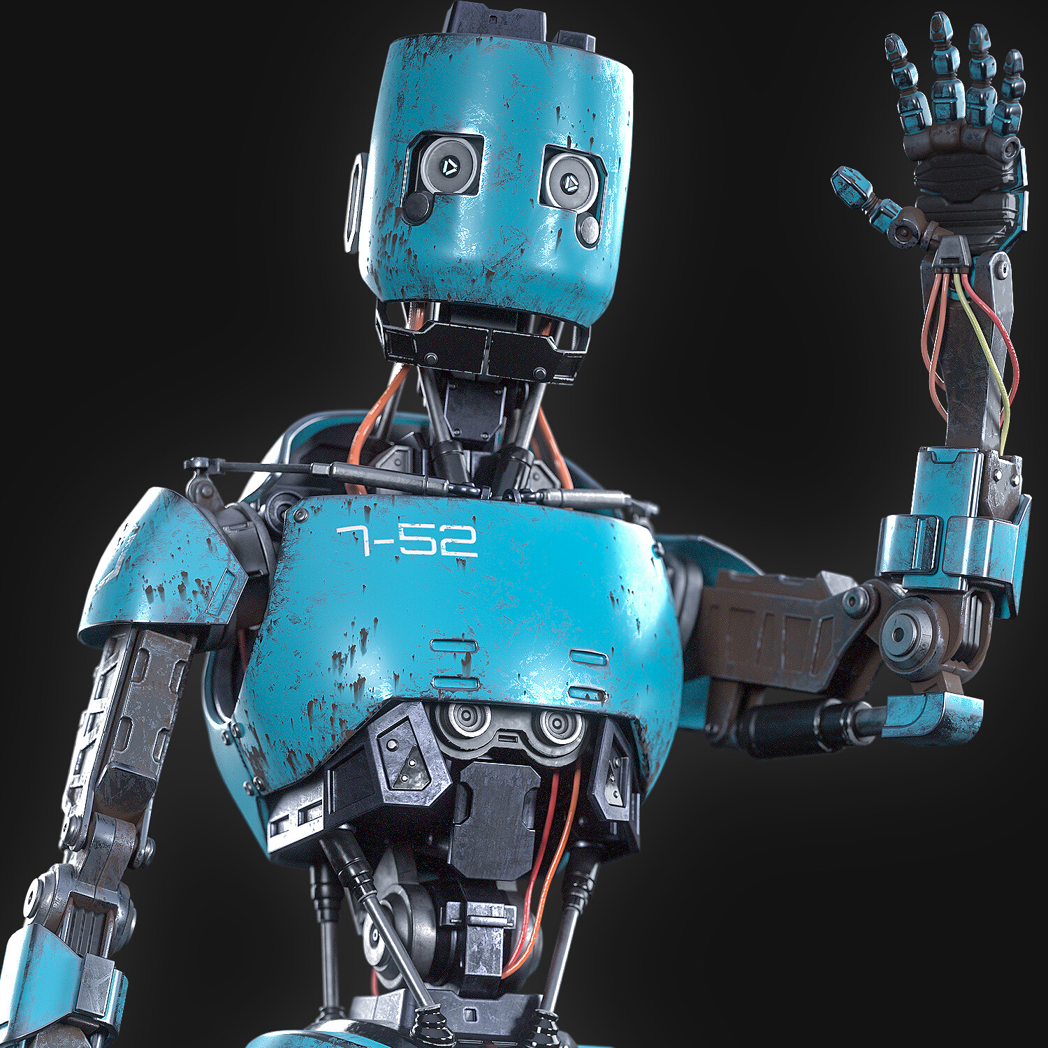 ArtStation - Humanoid Robot