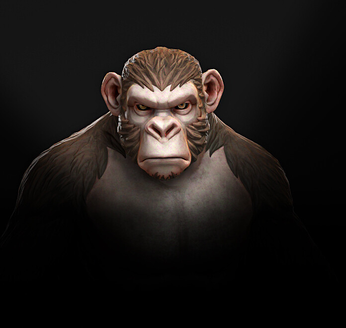 ArtStation - Ape model