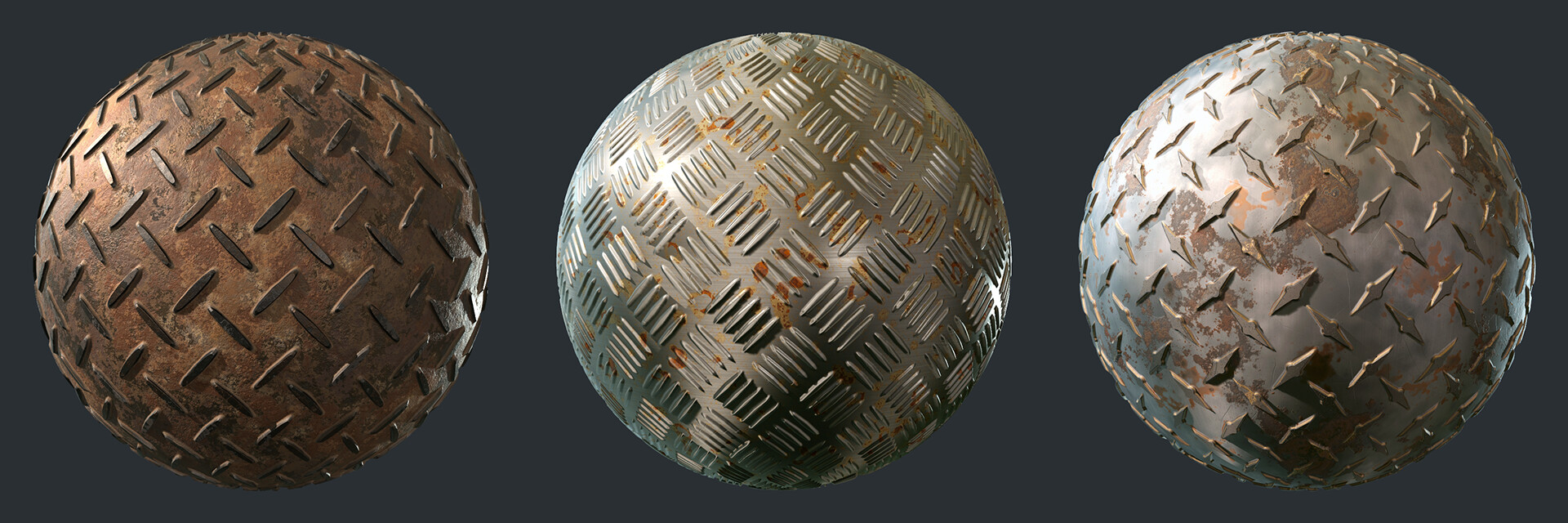 ArtStation - Diamond Plate Styles