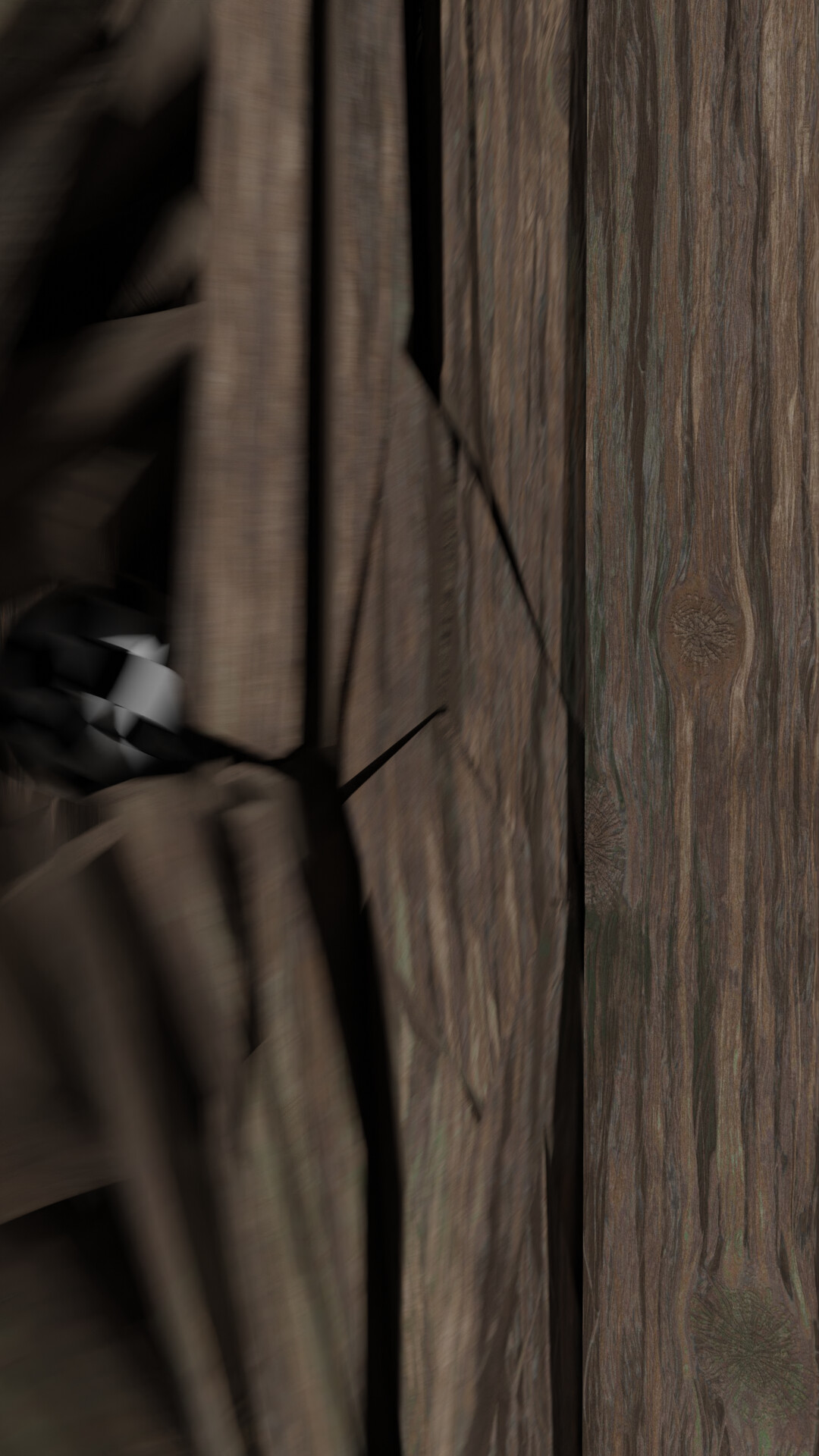 ArtStation - Breaking wood simulation