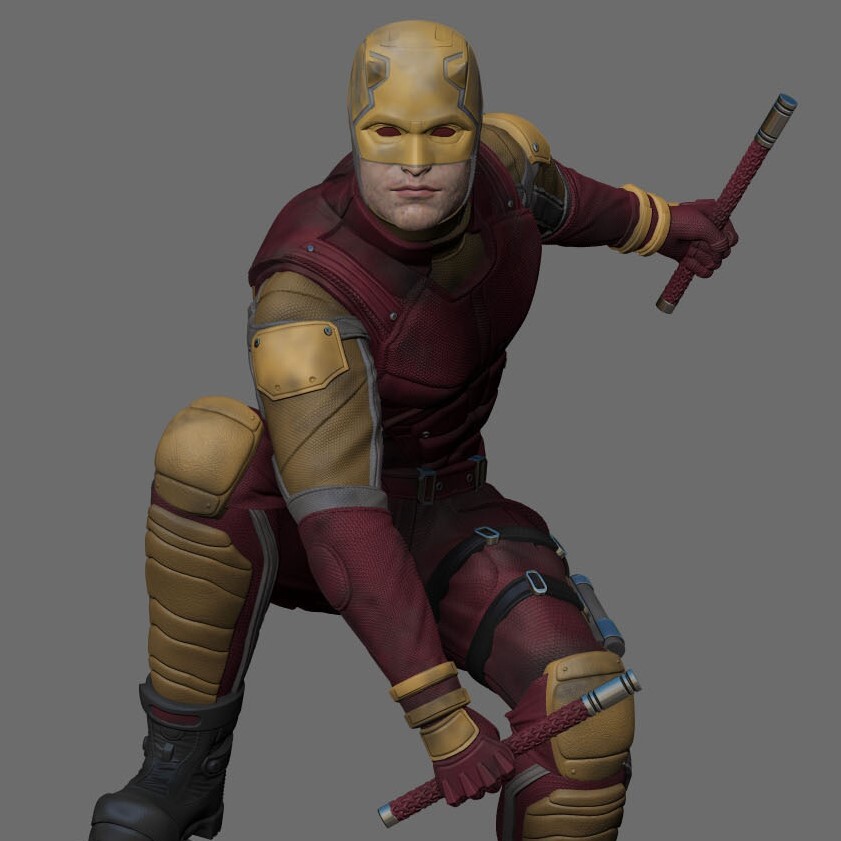 ArtStation - Daredevil- SheHulk