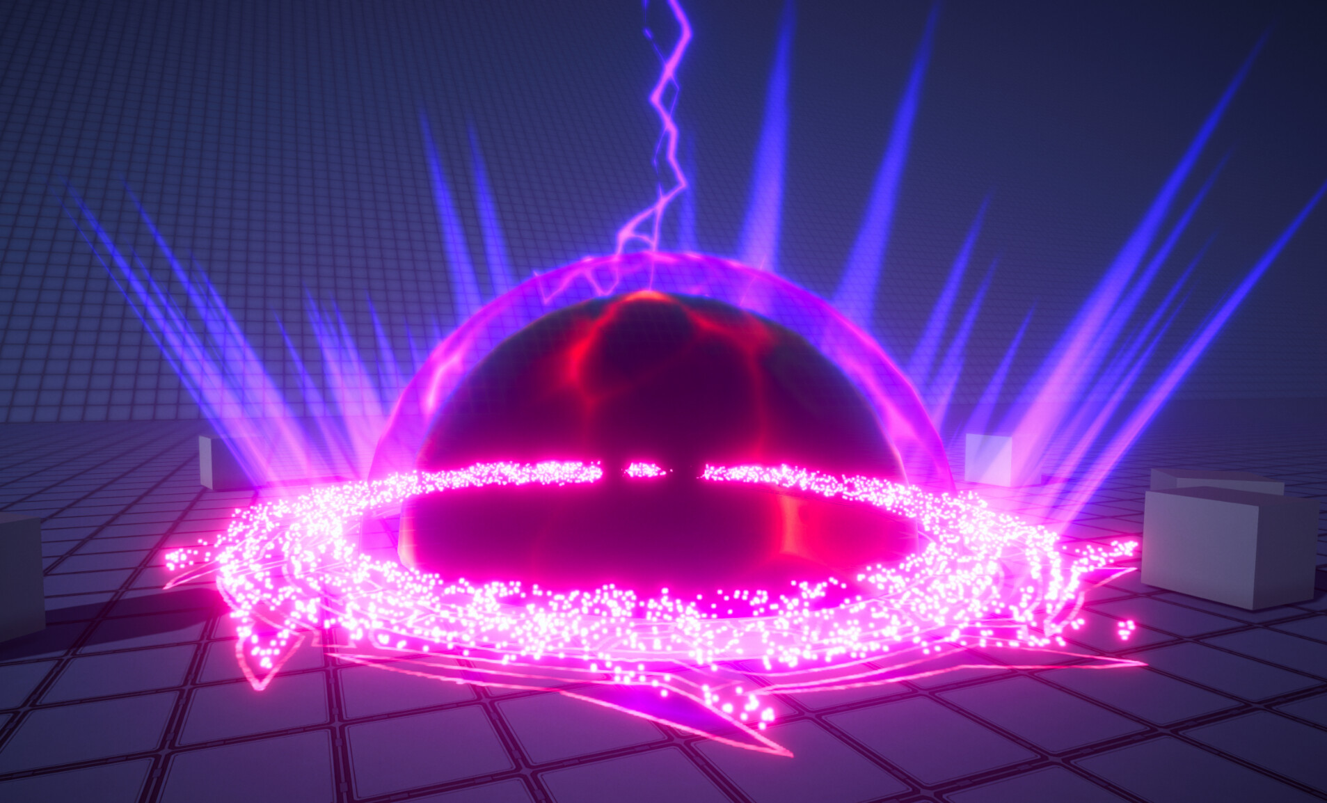 ArtStation - Area attack VFX