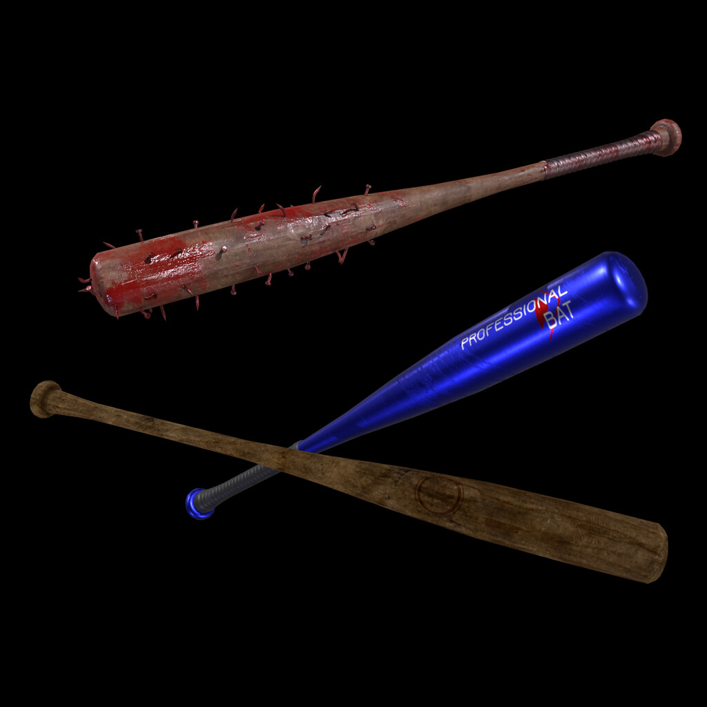 ArtStation - Baseball Bats