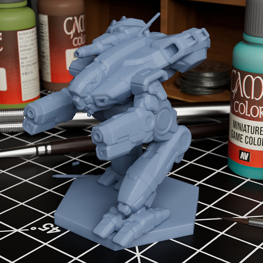 ArtStation - 3D Printed - Resin Look