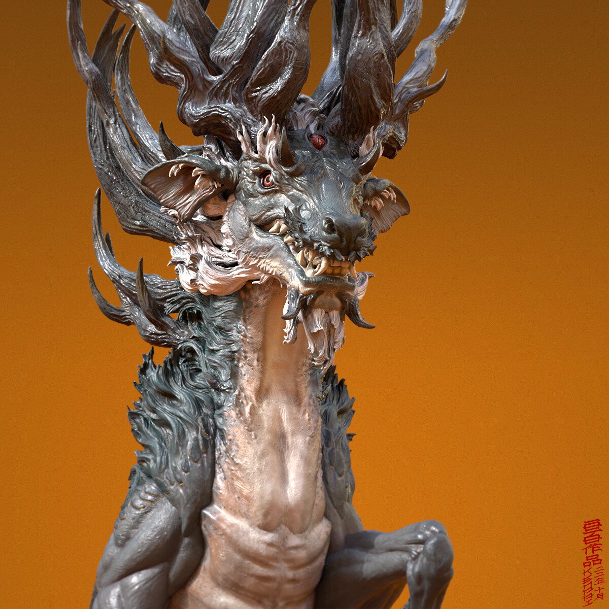ArtStation - Elden Beast - Tien Kang