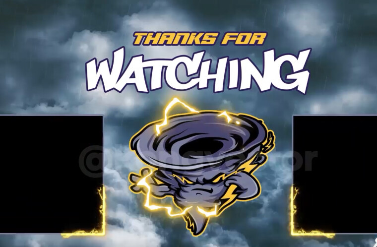 ArtStation - OUTRO ANIMATED SCREEN