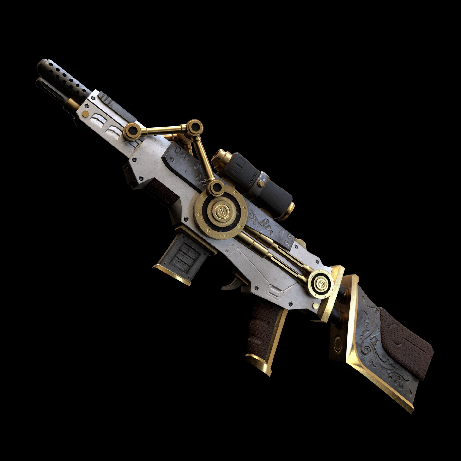 ArtStation - Sci-Fi Rifle